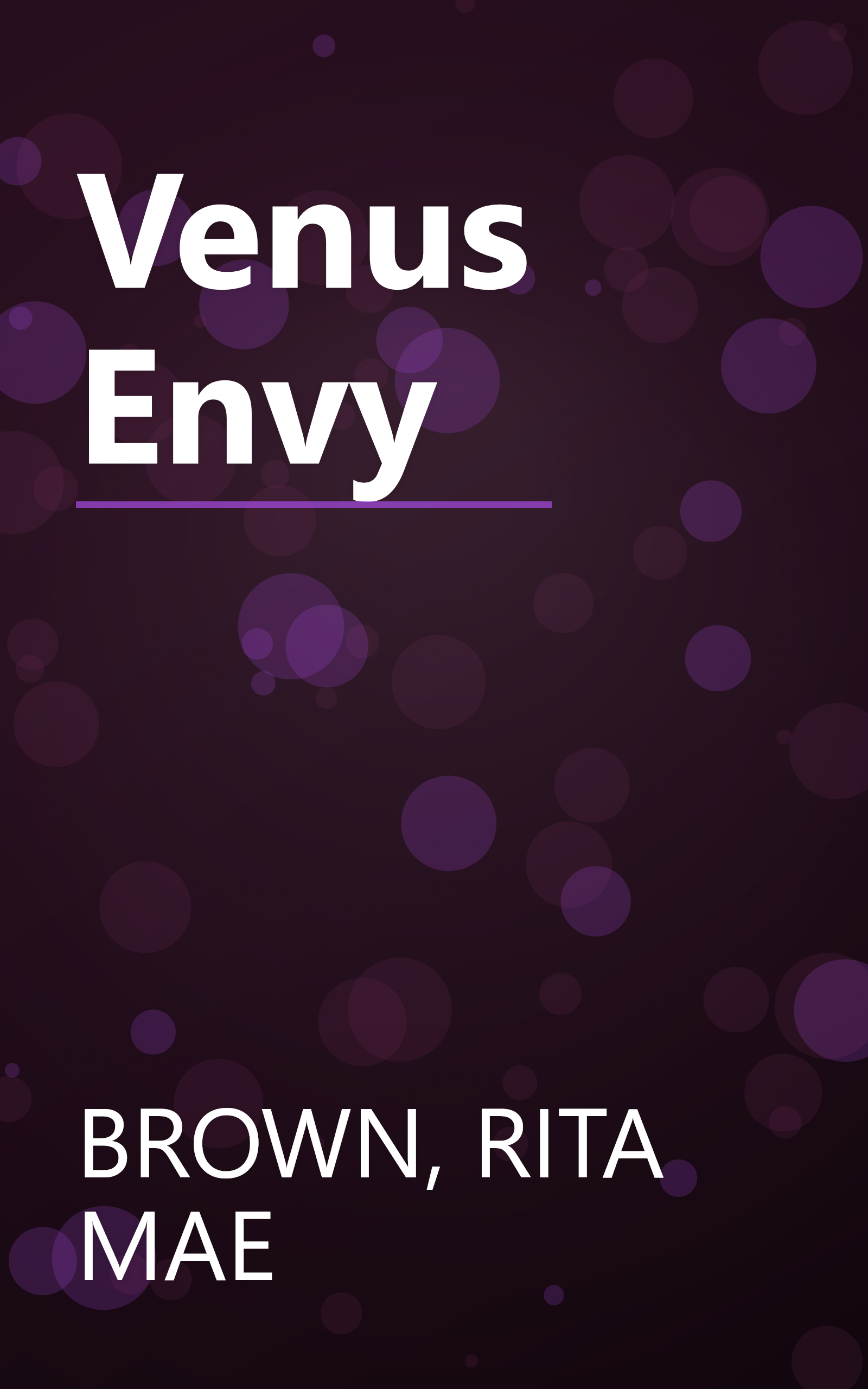 Venus Envy book cover
