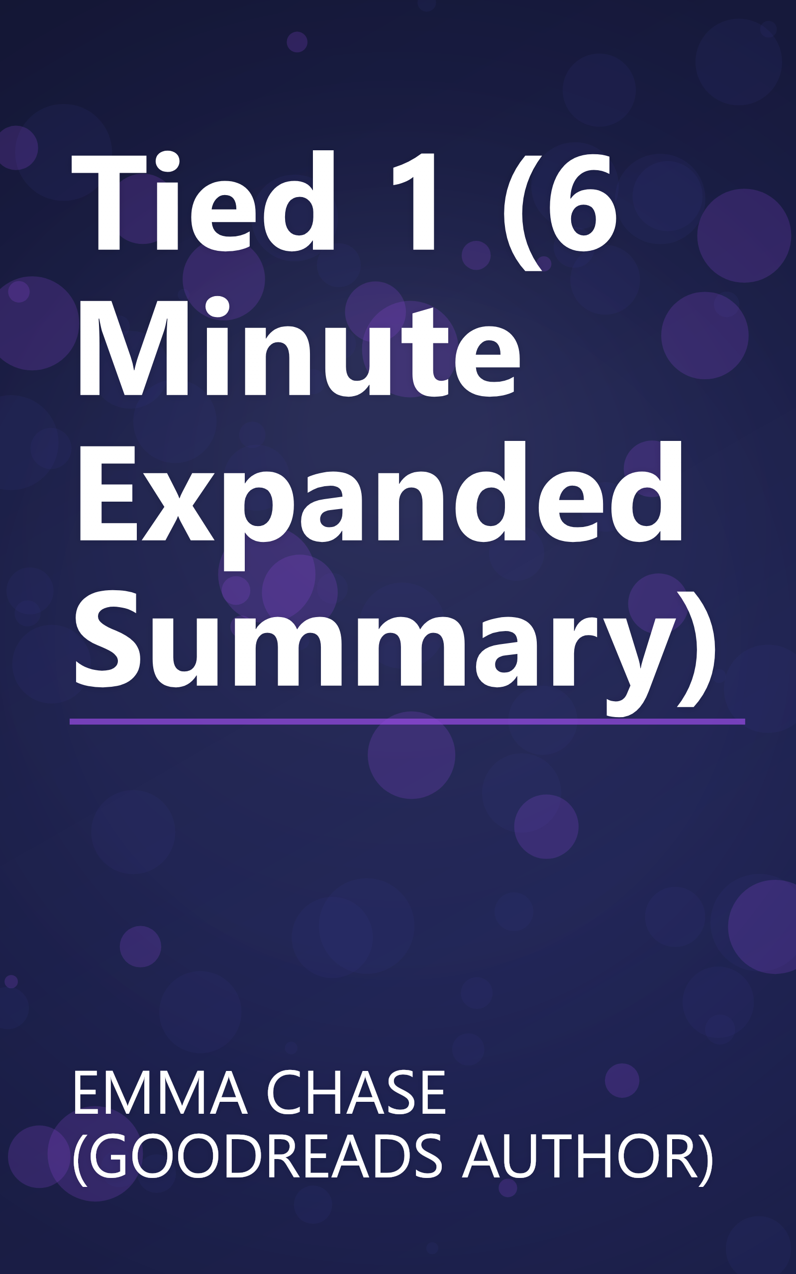Tied 1 (6 Minute   Expanded Summary) book cover