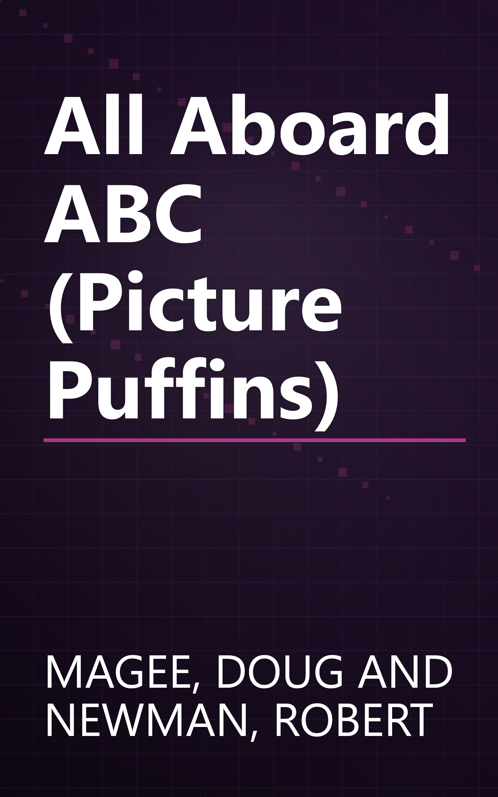 All Aboard ABC (Picture Puffins) book cover