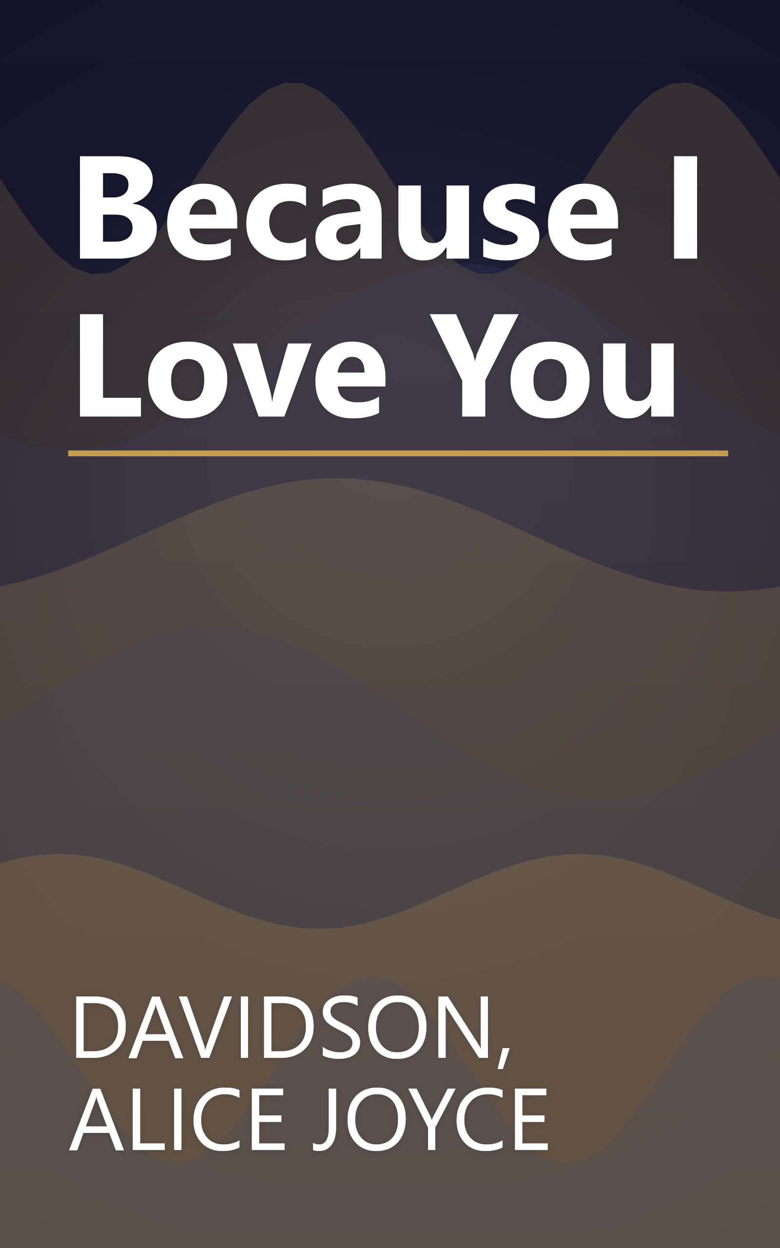 Because I Love You book cover