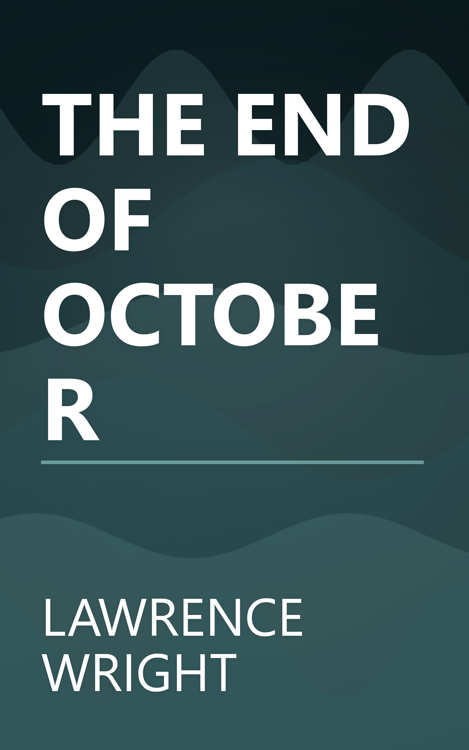 THE END OF OCTOBER book cover