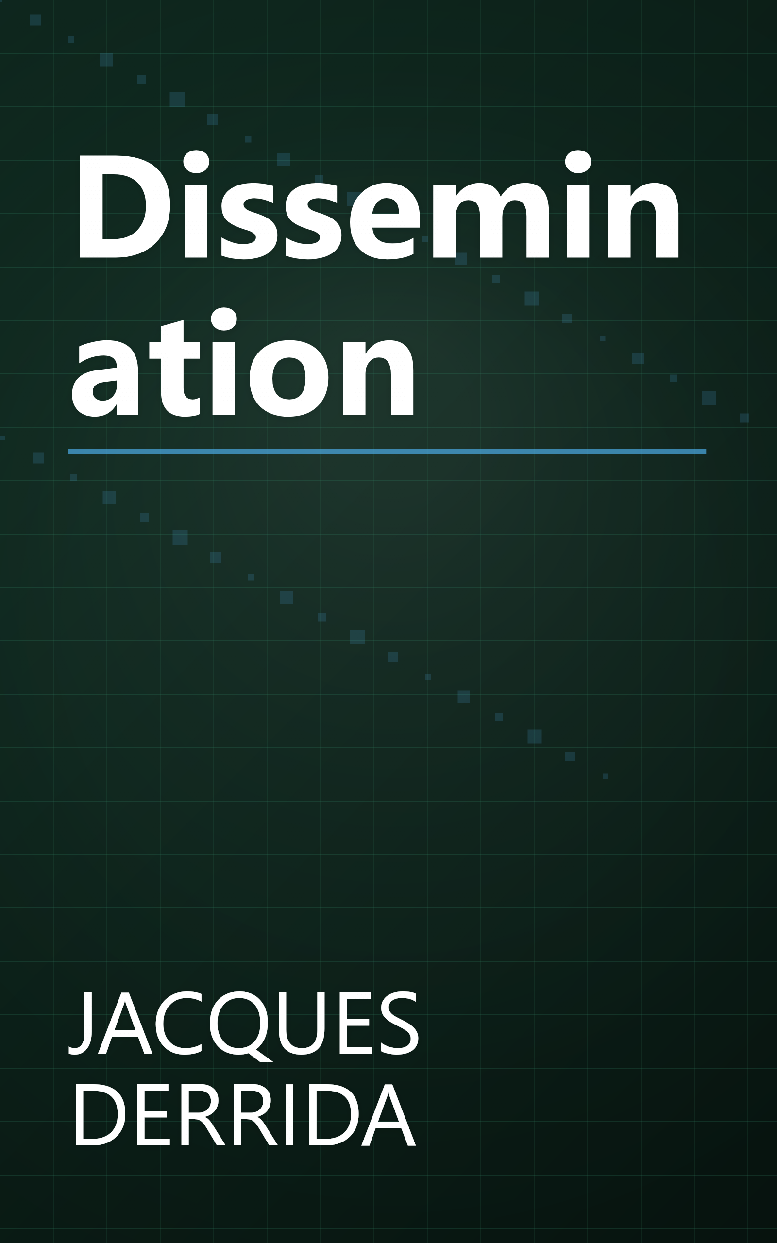 Dissemination book cover