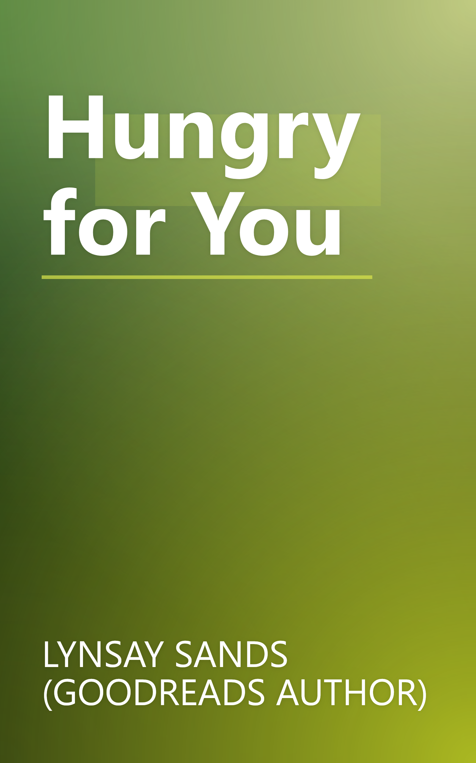 Hungry for You book cover