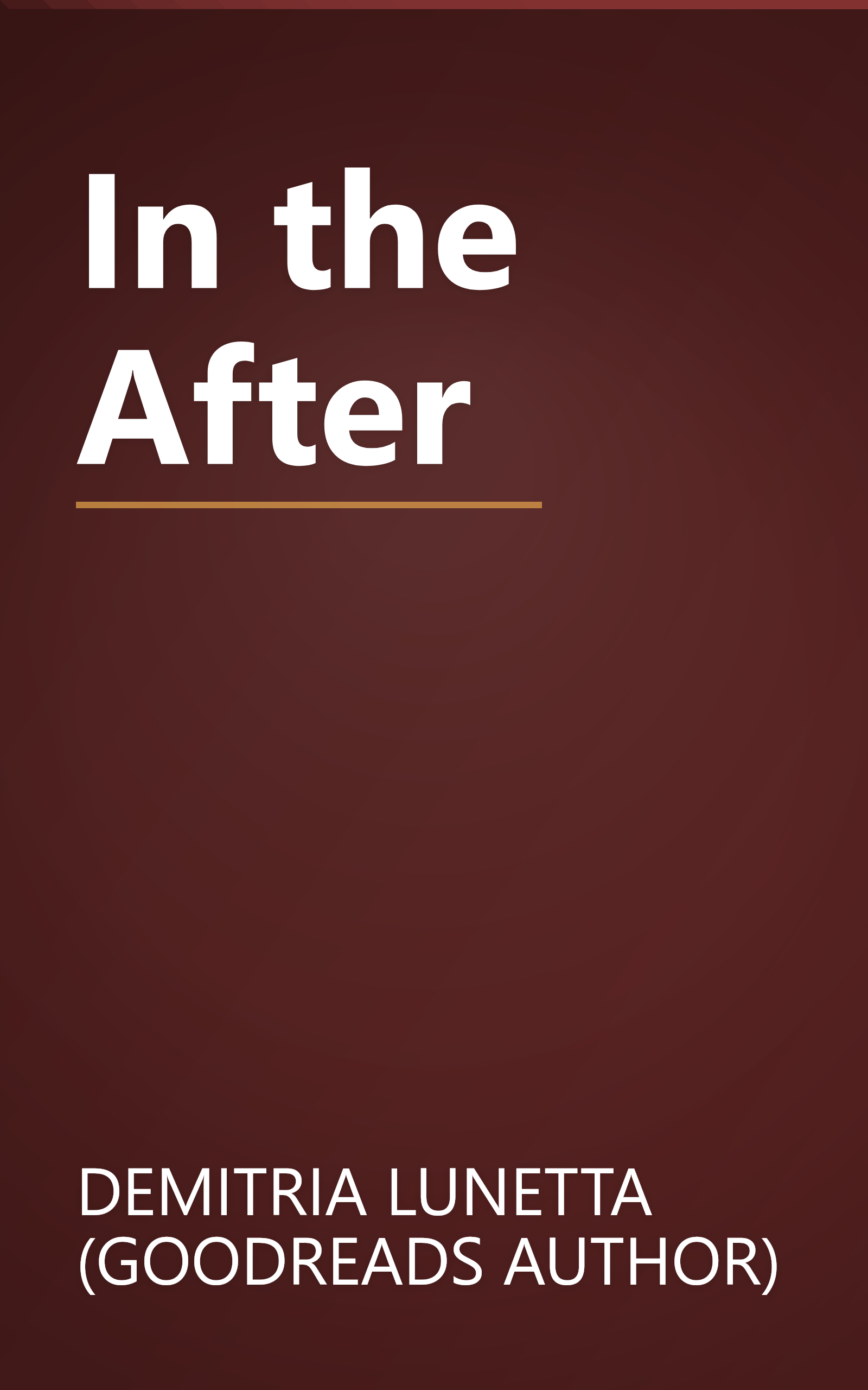 In the After book cover