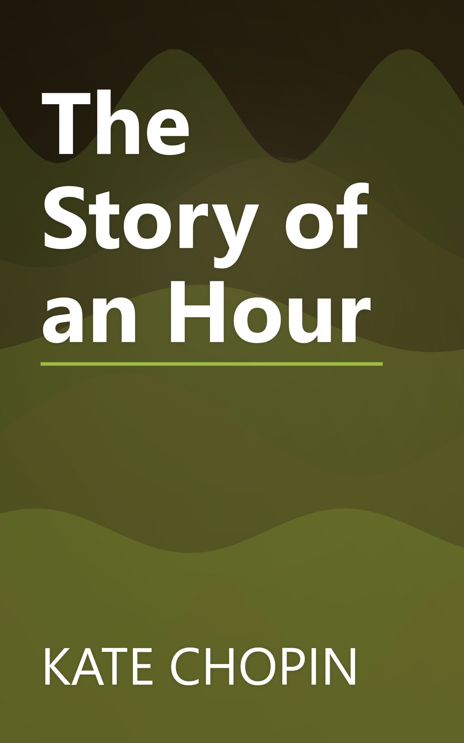 The Story of an Hour book cover