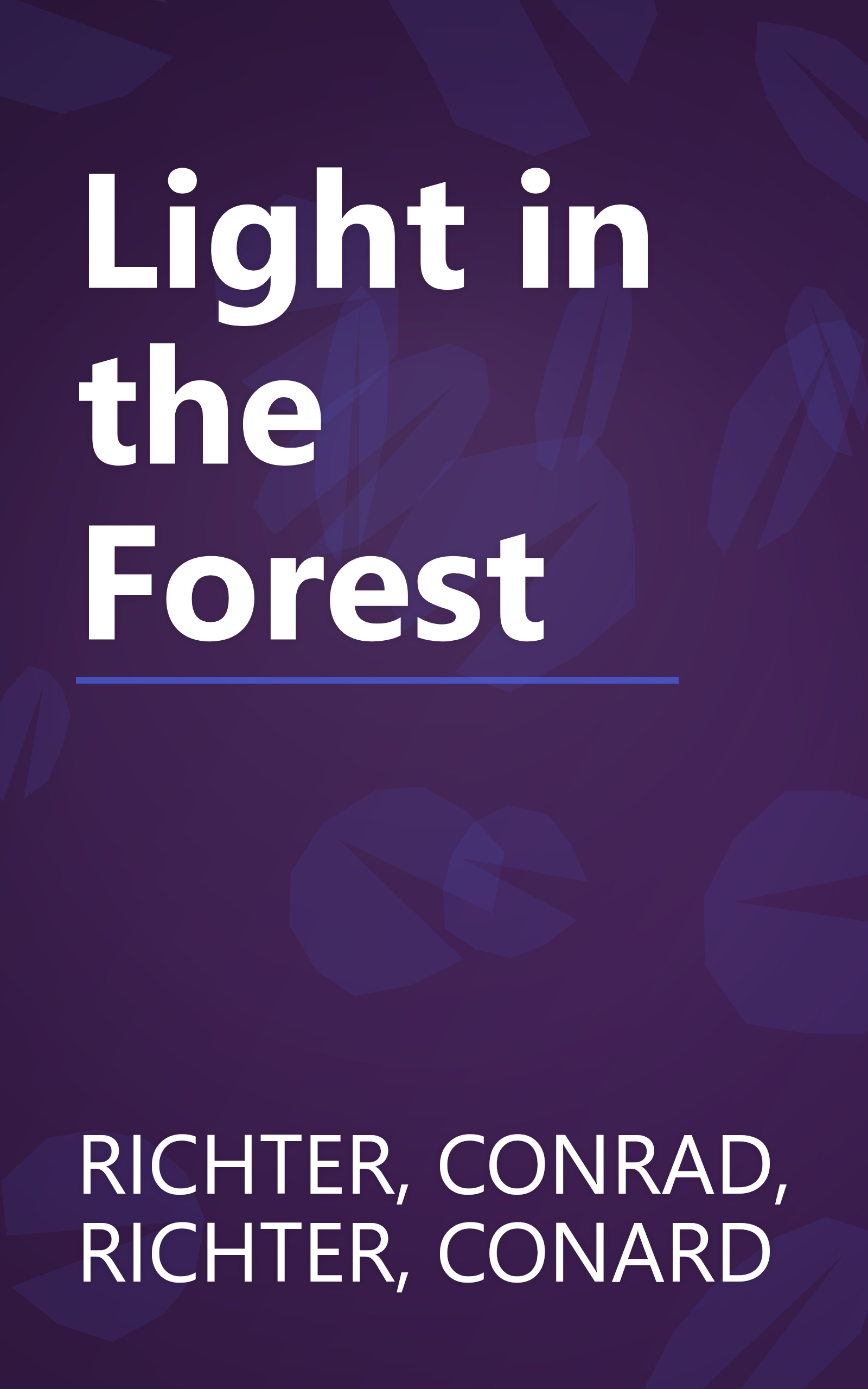 Light in the Forest book cover
