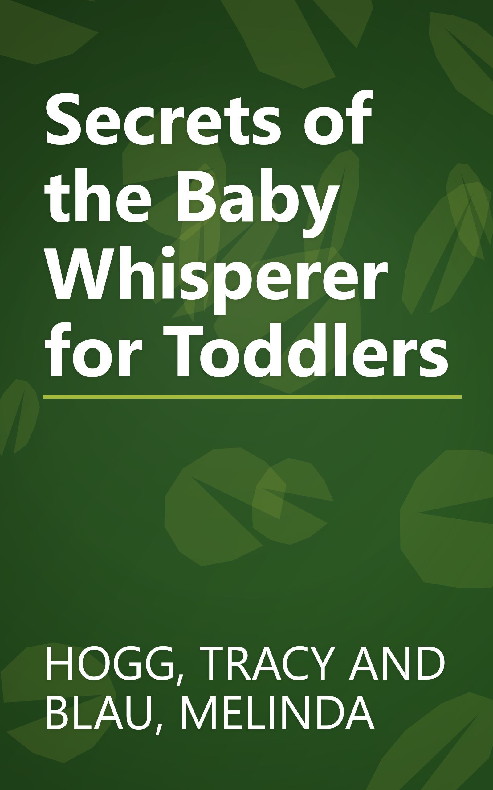 Secrets of the Baby Whisperer for Toddlers book cover