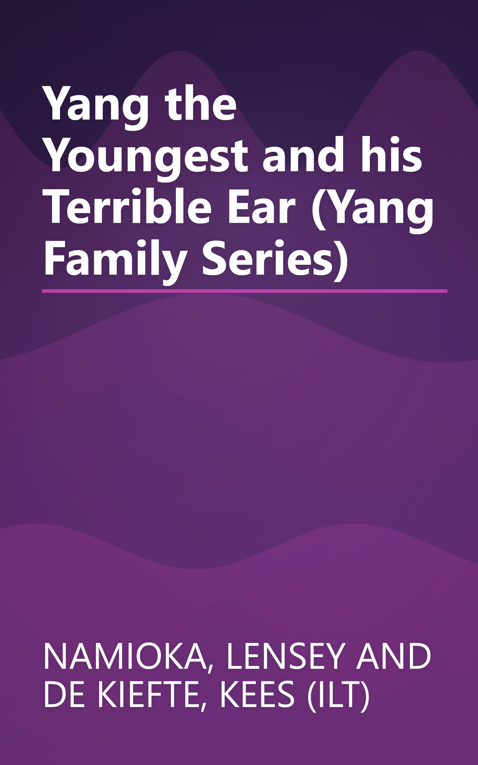 Yang the Youngest and his Terrible Ear (Yang Family Series) book cover