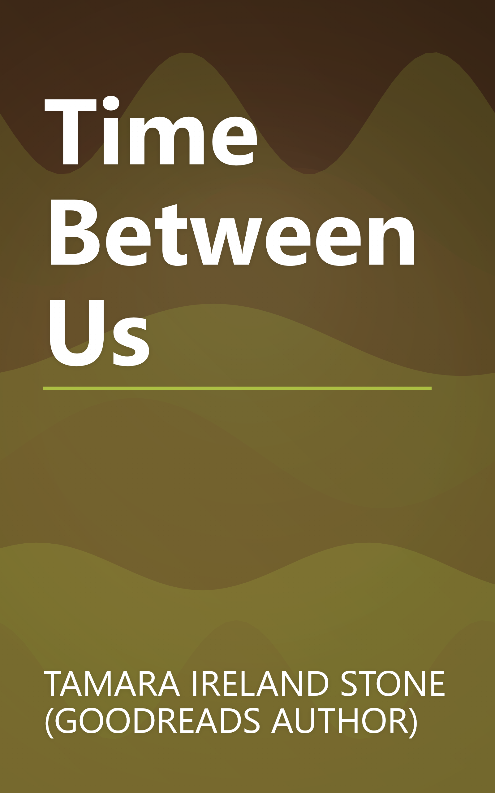 Time Between Us book cover