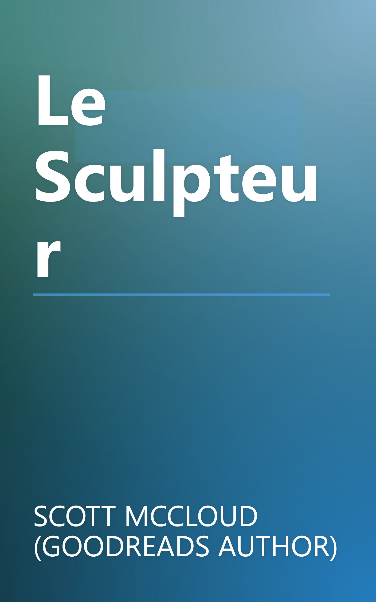 Le Sculpteur book cover