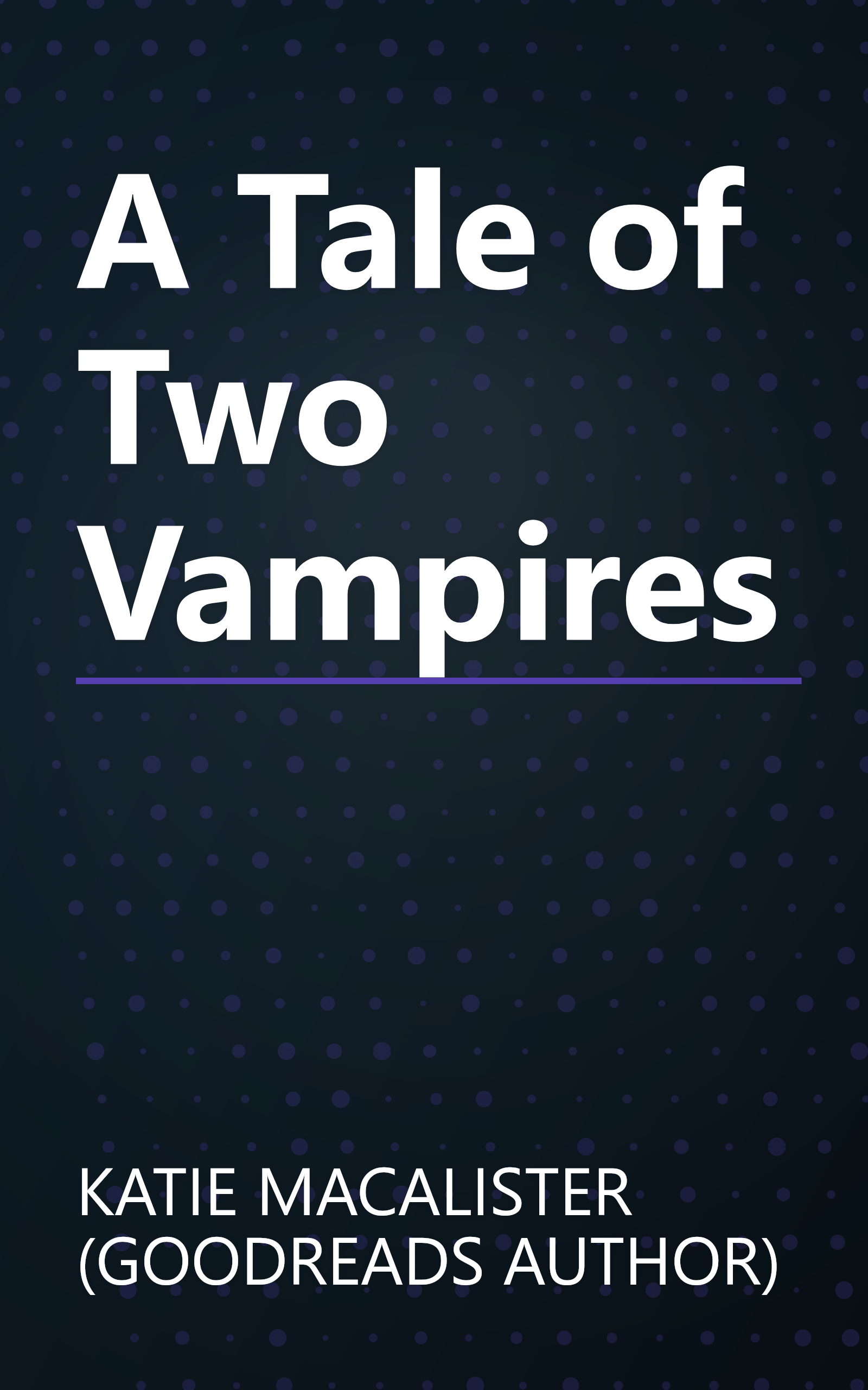 A Tale of Two Vampires book cover