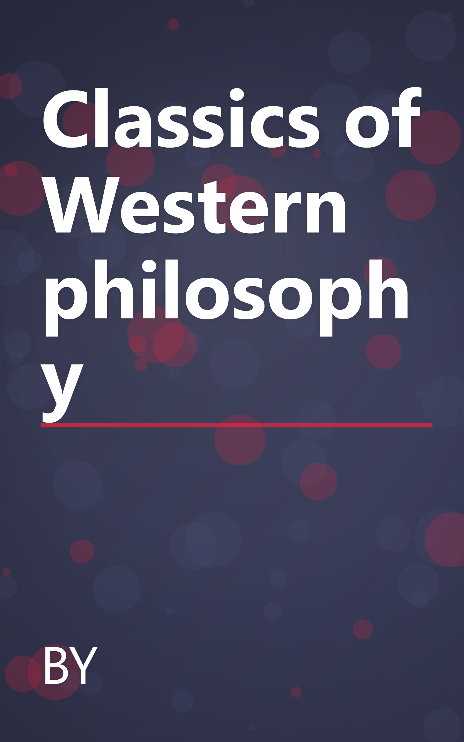 Classics of Western philosophy book cover