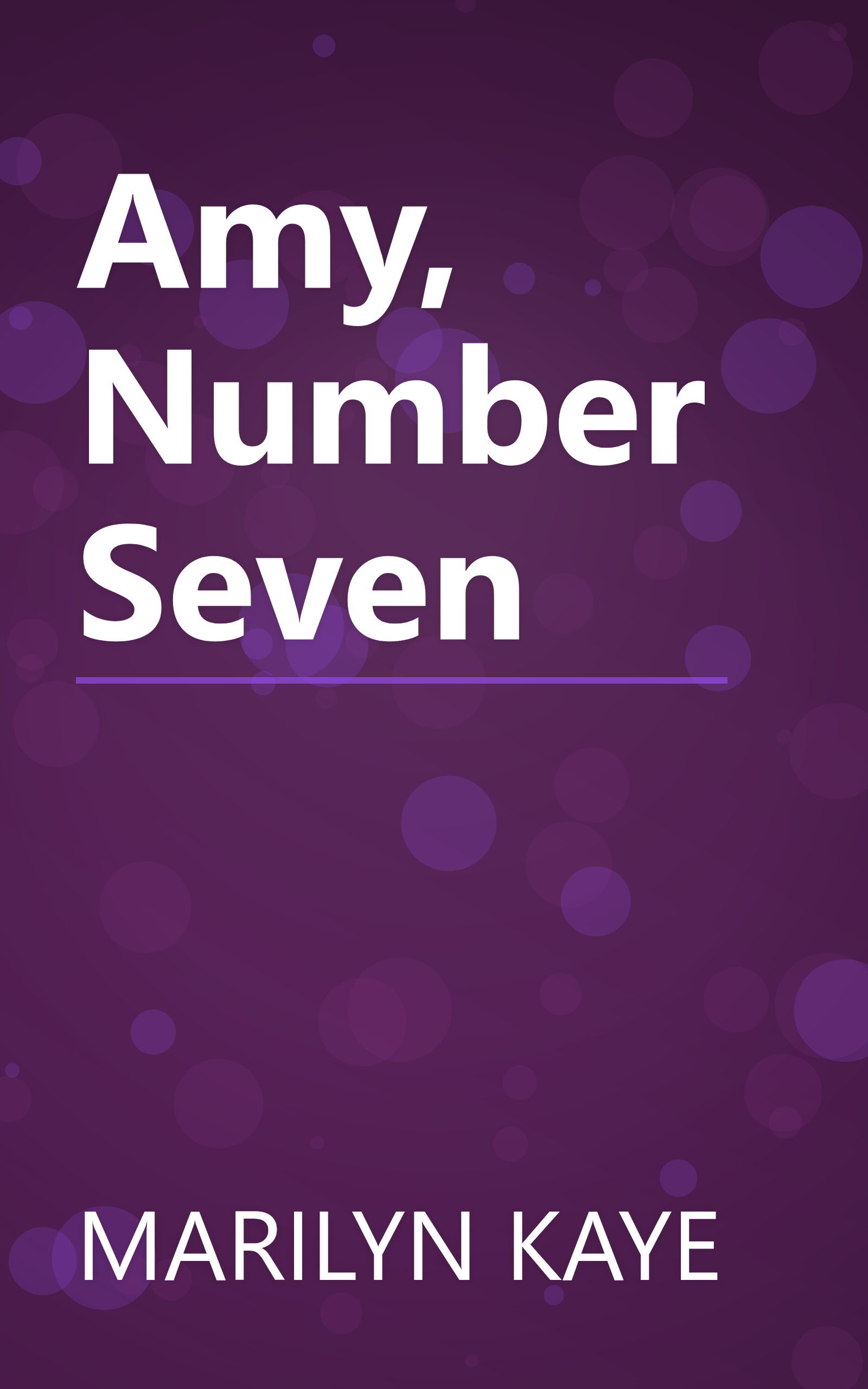 Amy, Number Seven book cover