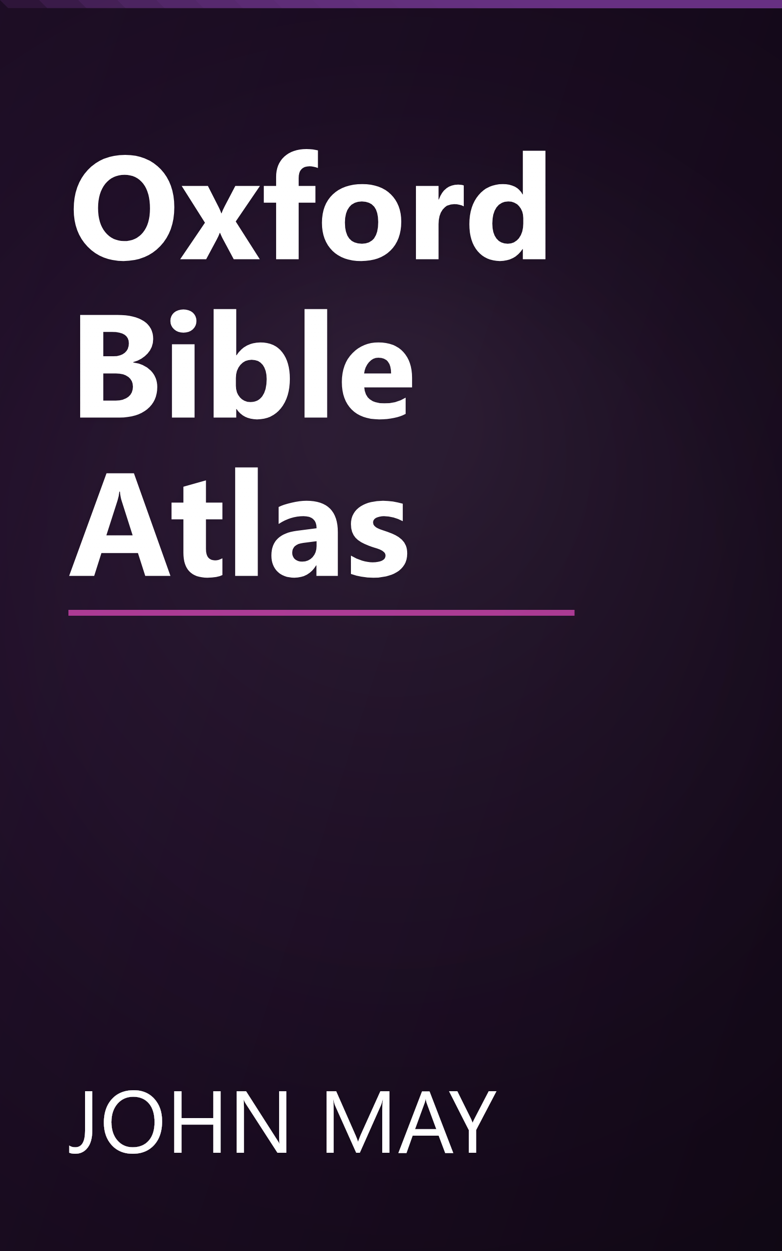 Oxford Bible Atlas book cover