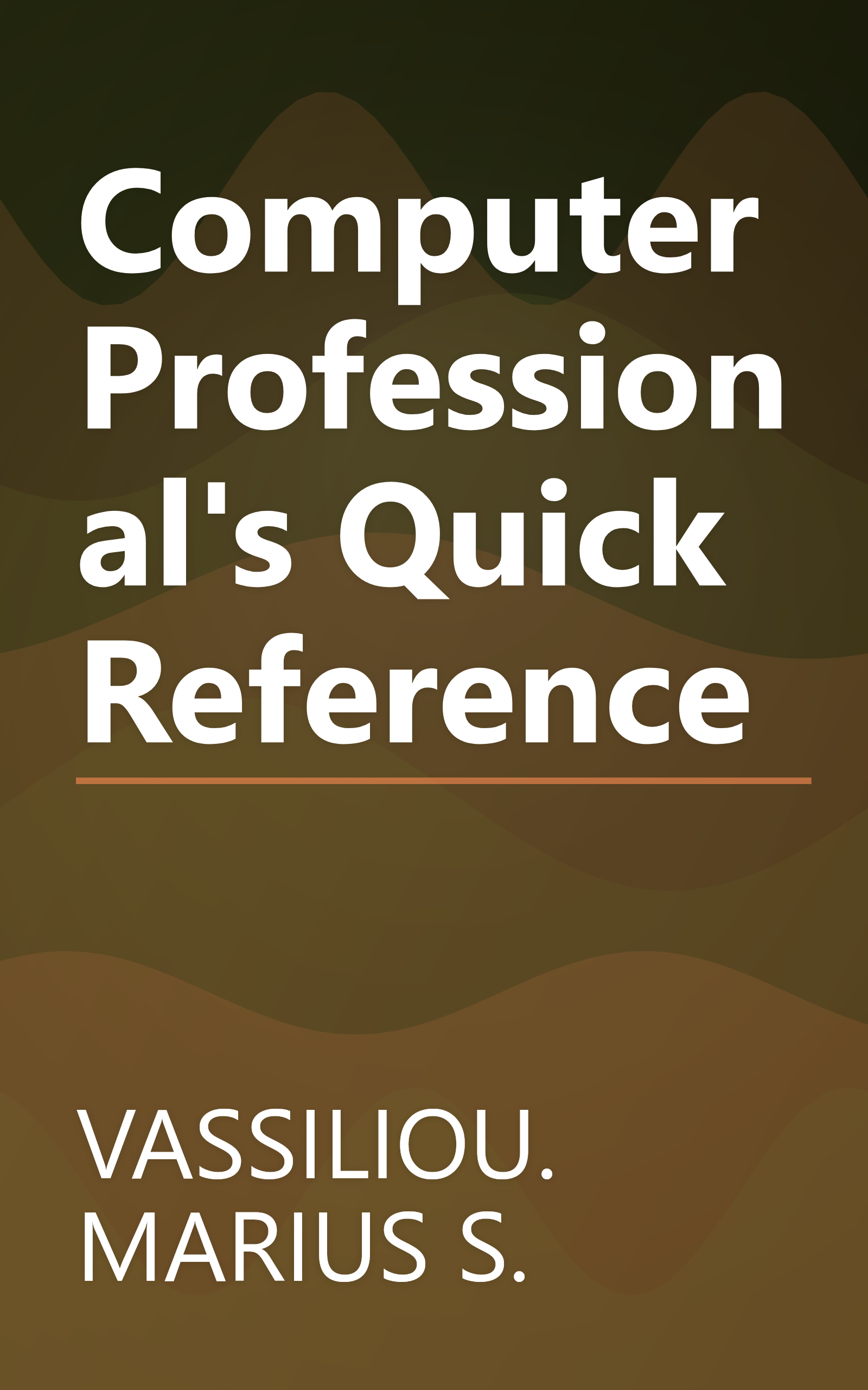 Computer Professional's Quick Reference book cover