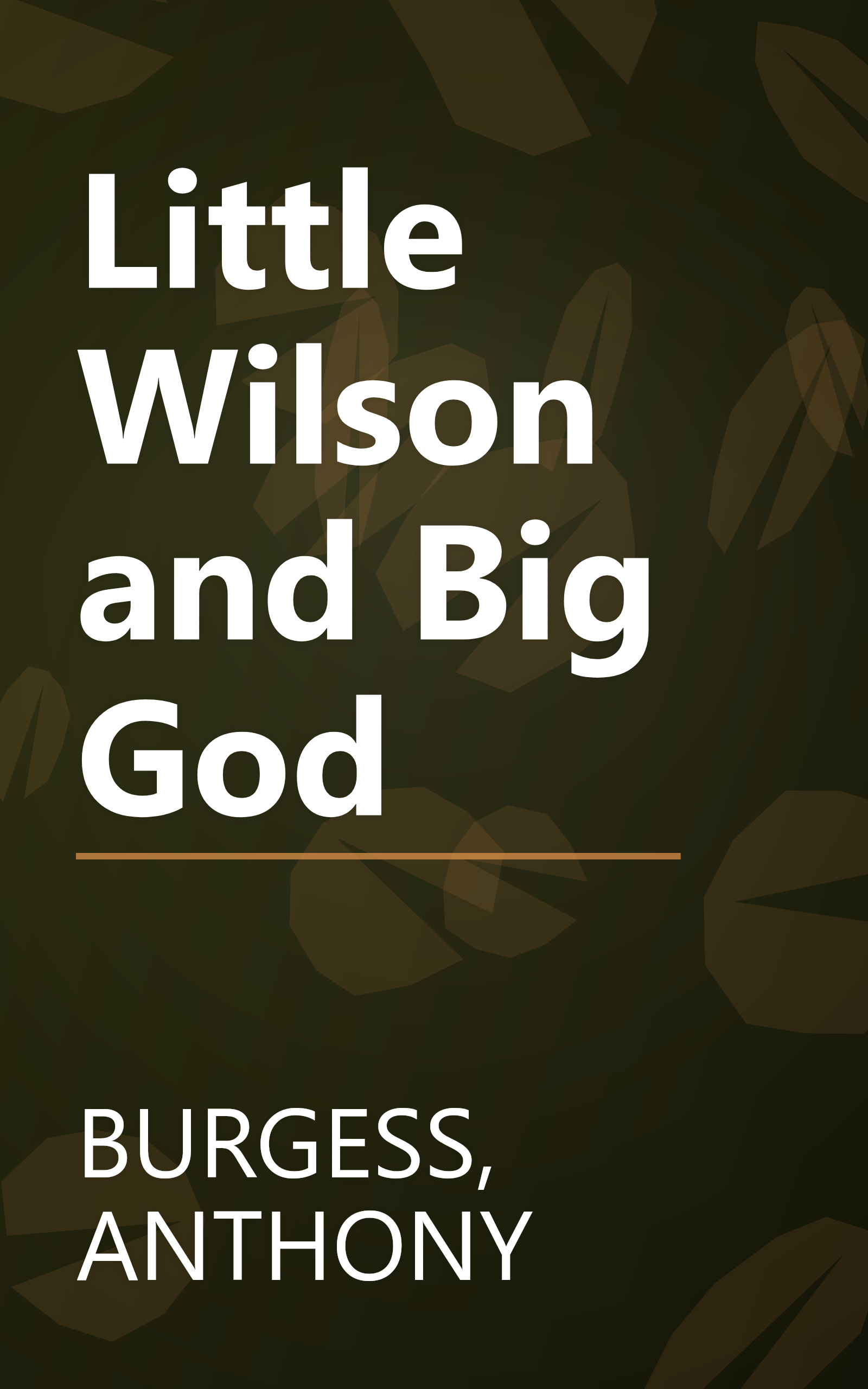 Little Wilson and Big God book cover