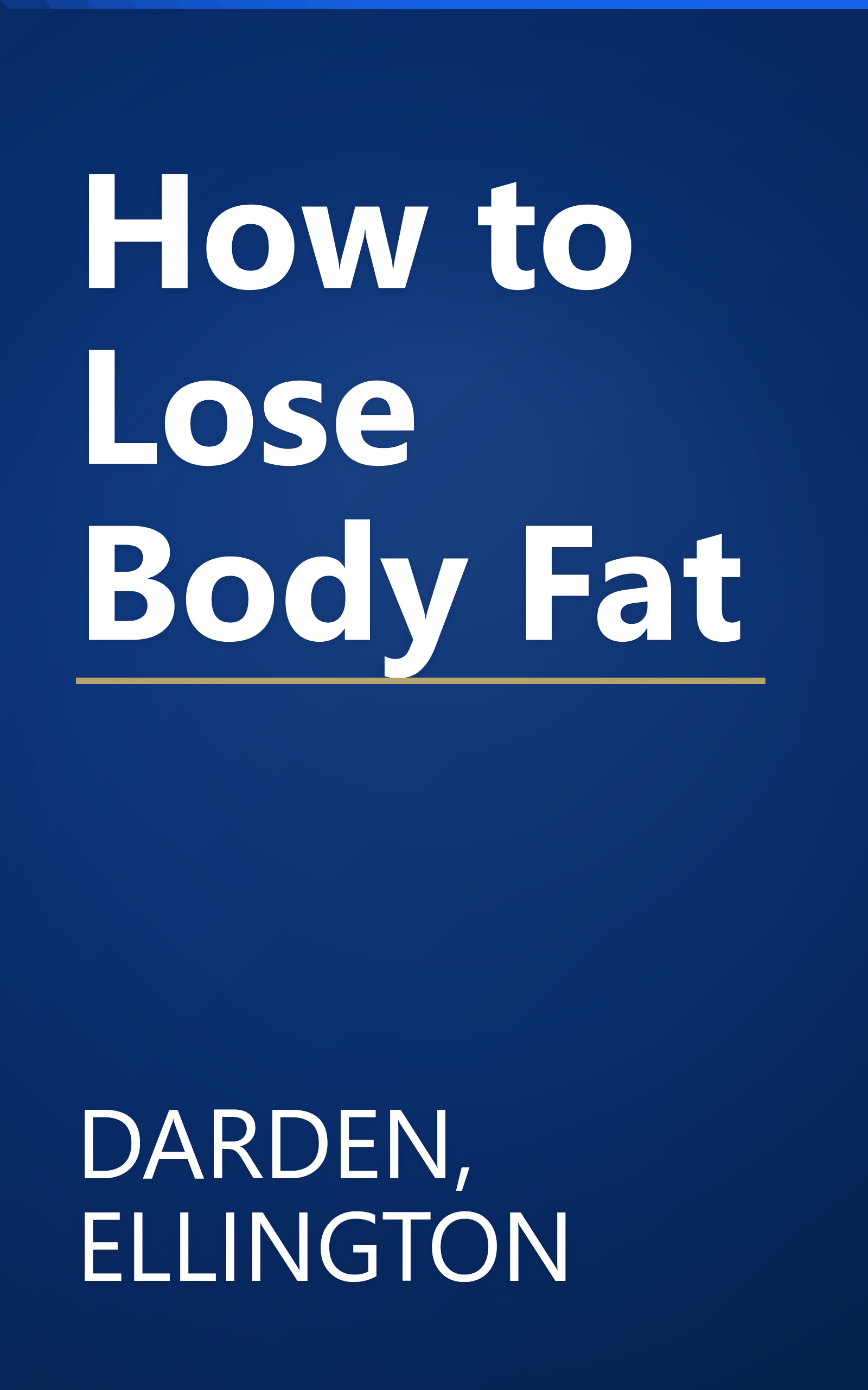 How to Lose Body Fat book cover