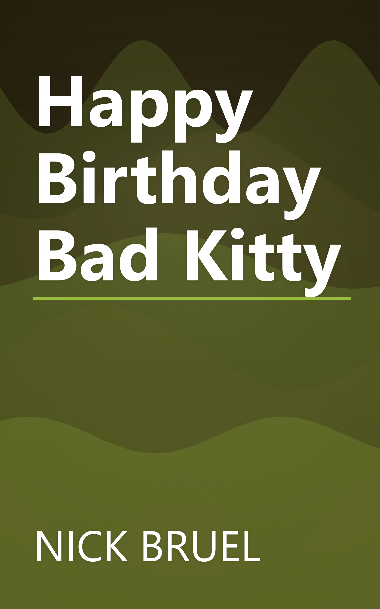 Happy Birthday Bad Kitty book cover