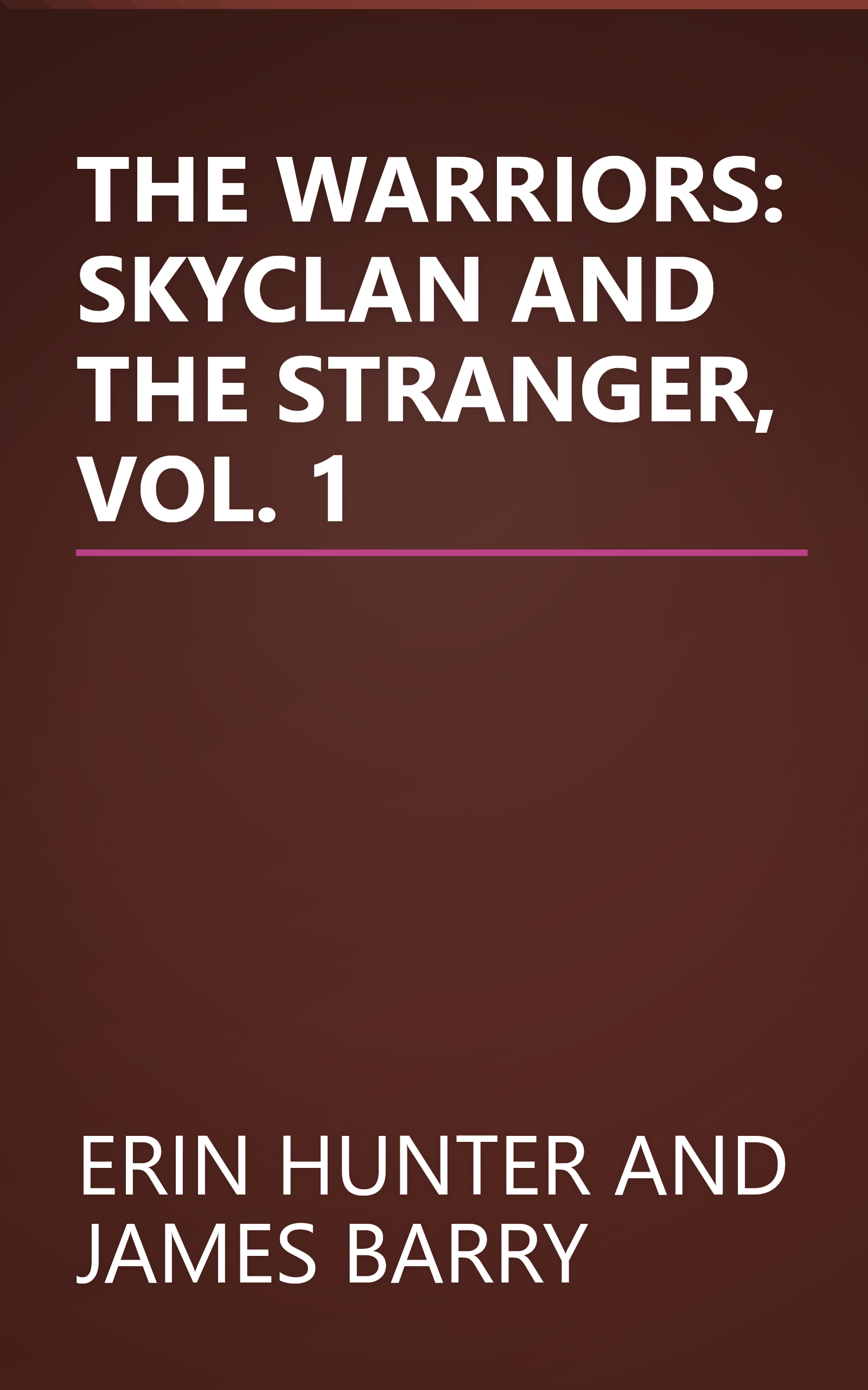 THE WARRIORS: SKYCLAN AND THE STRANGER, VOL. 1 book cover