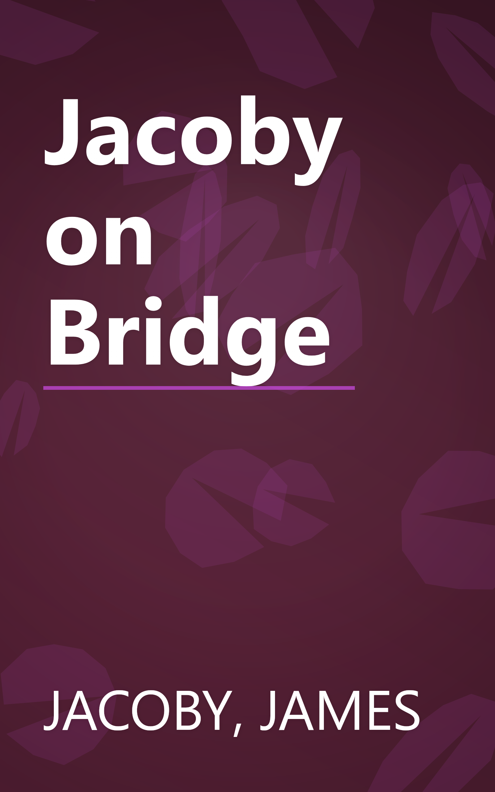 Jacoby on Bridge book cover