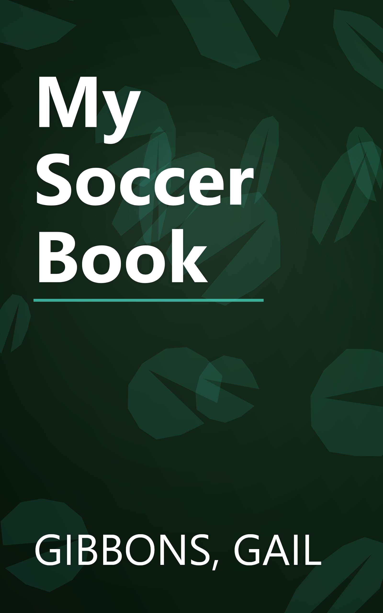 My Soccer Book book cover