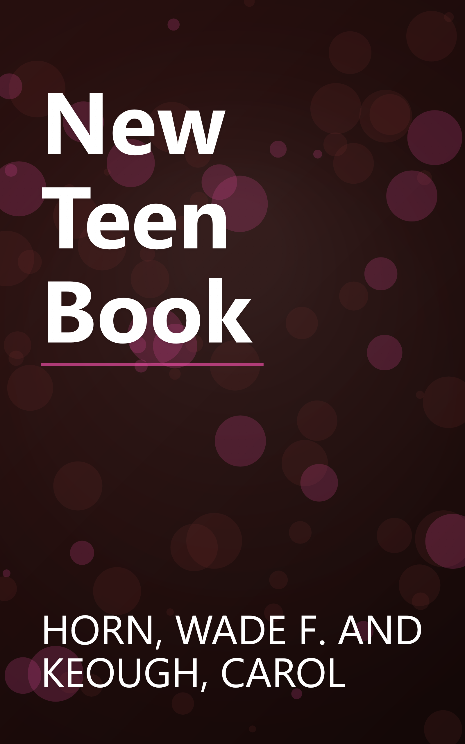 New Teen Book book cover