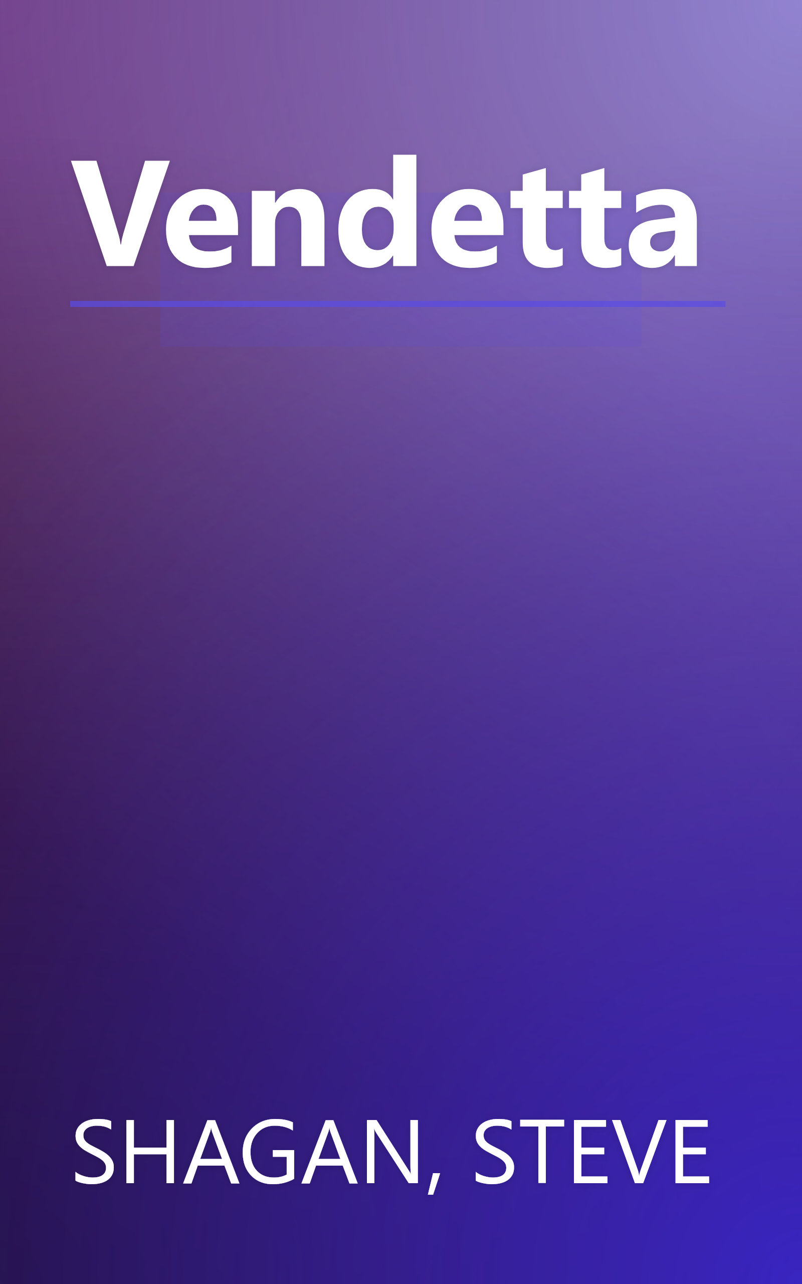 Vendetta book cover