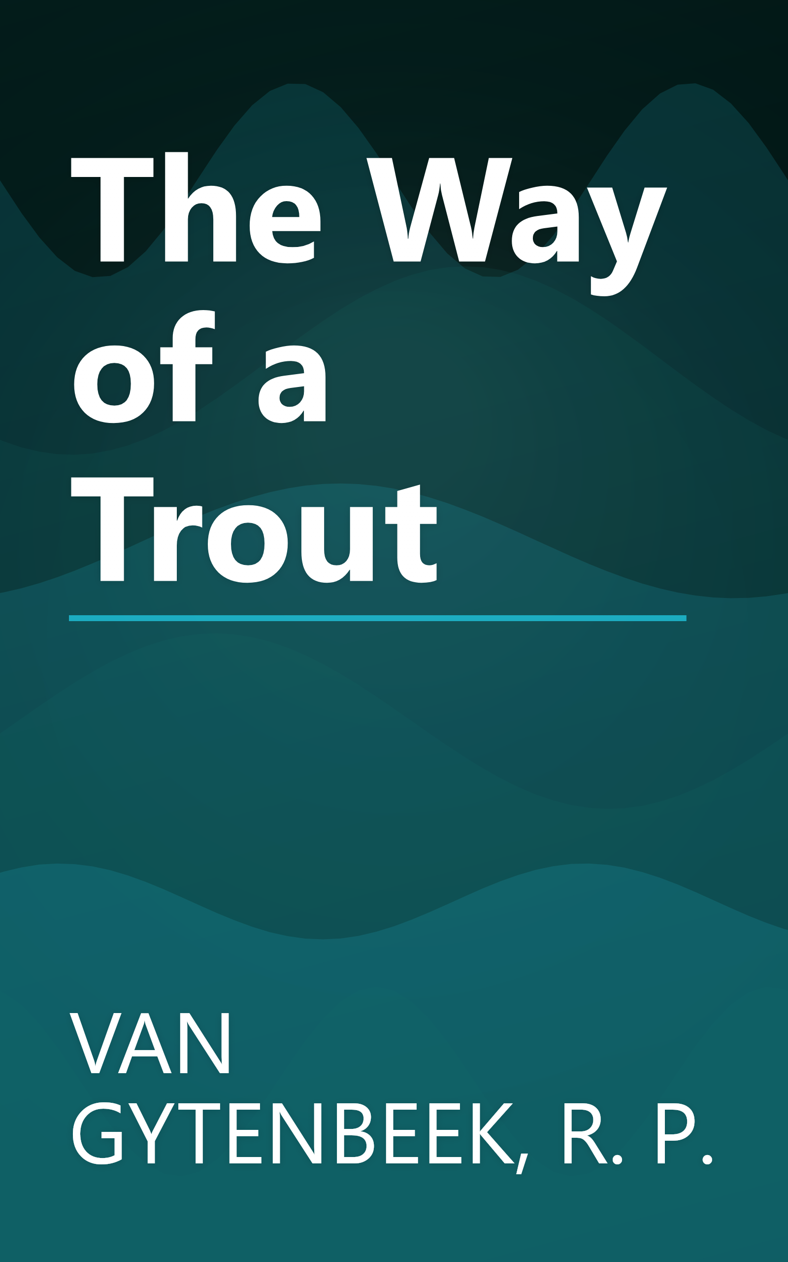 The Way of a Trout book cover