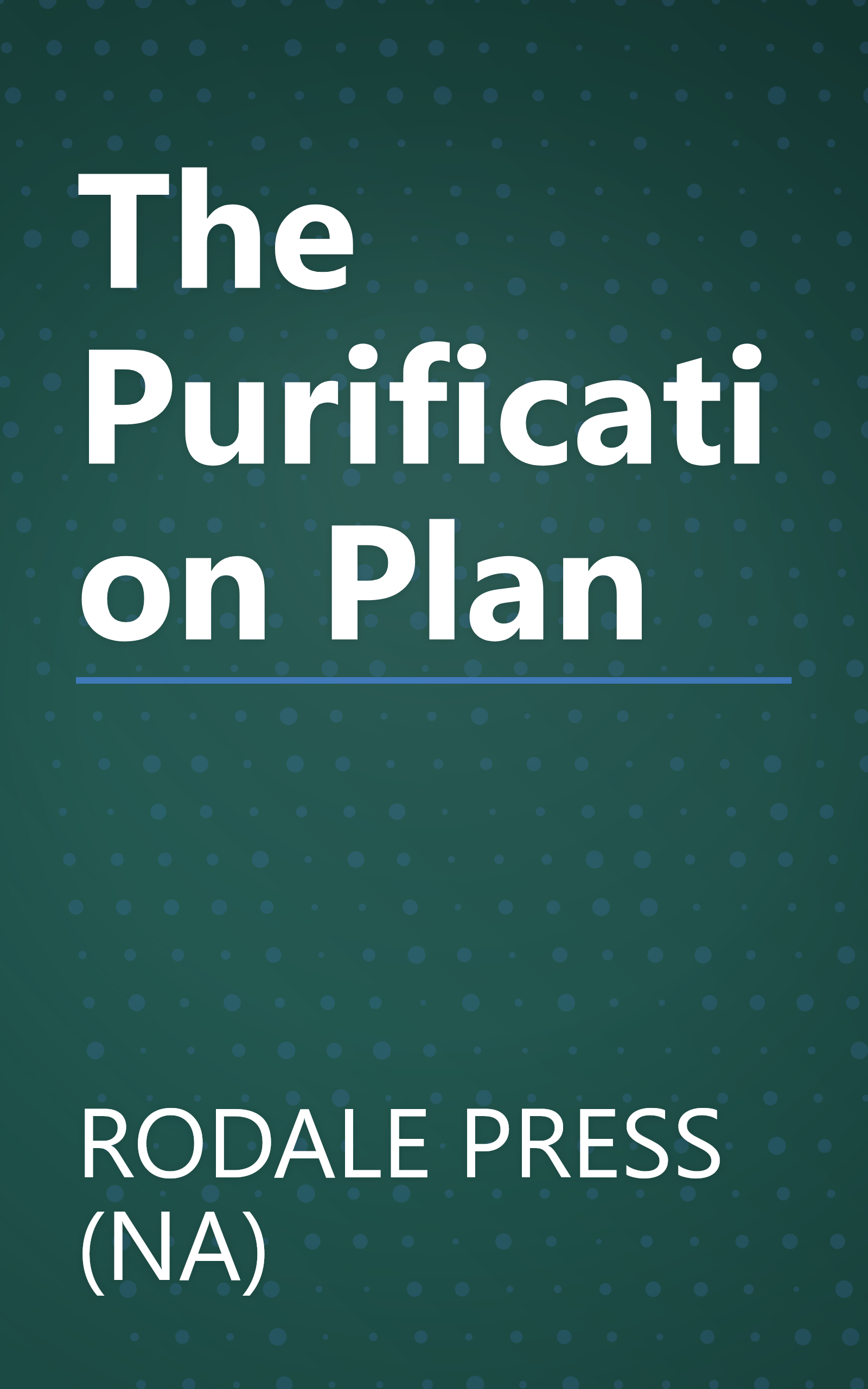 The Purification Plan book cover