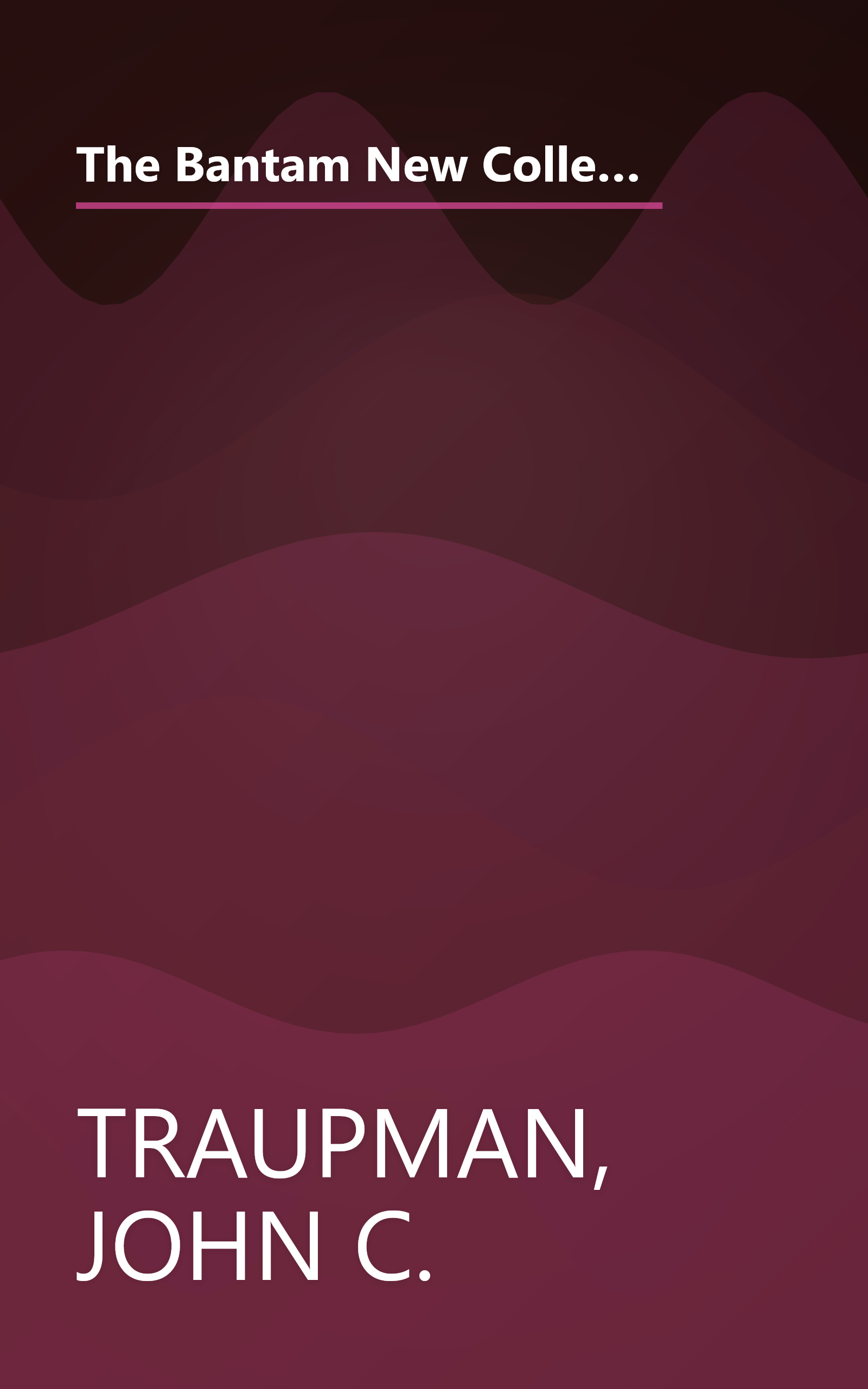 The Bantam New College German & English Dictionary (Bantam New College Dictionary Series) (English and German Edition) book cover