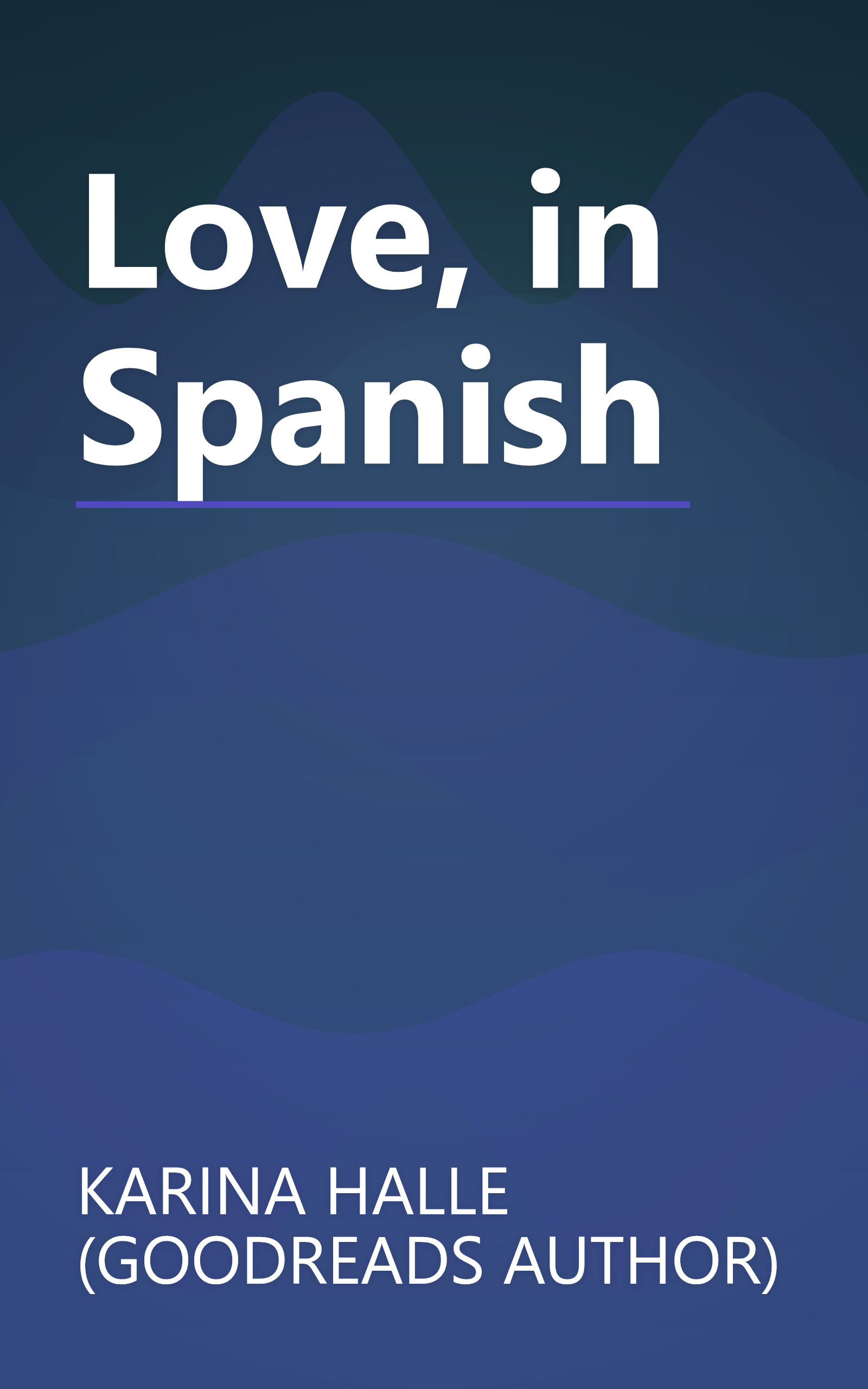 Love, in Spanish book cover