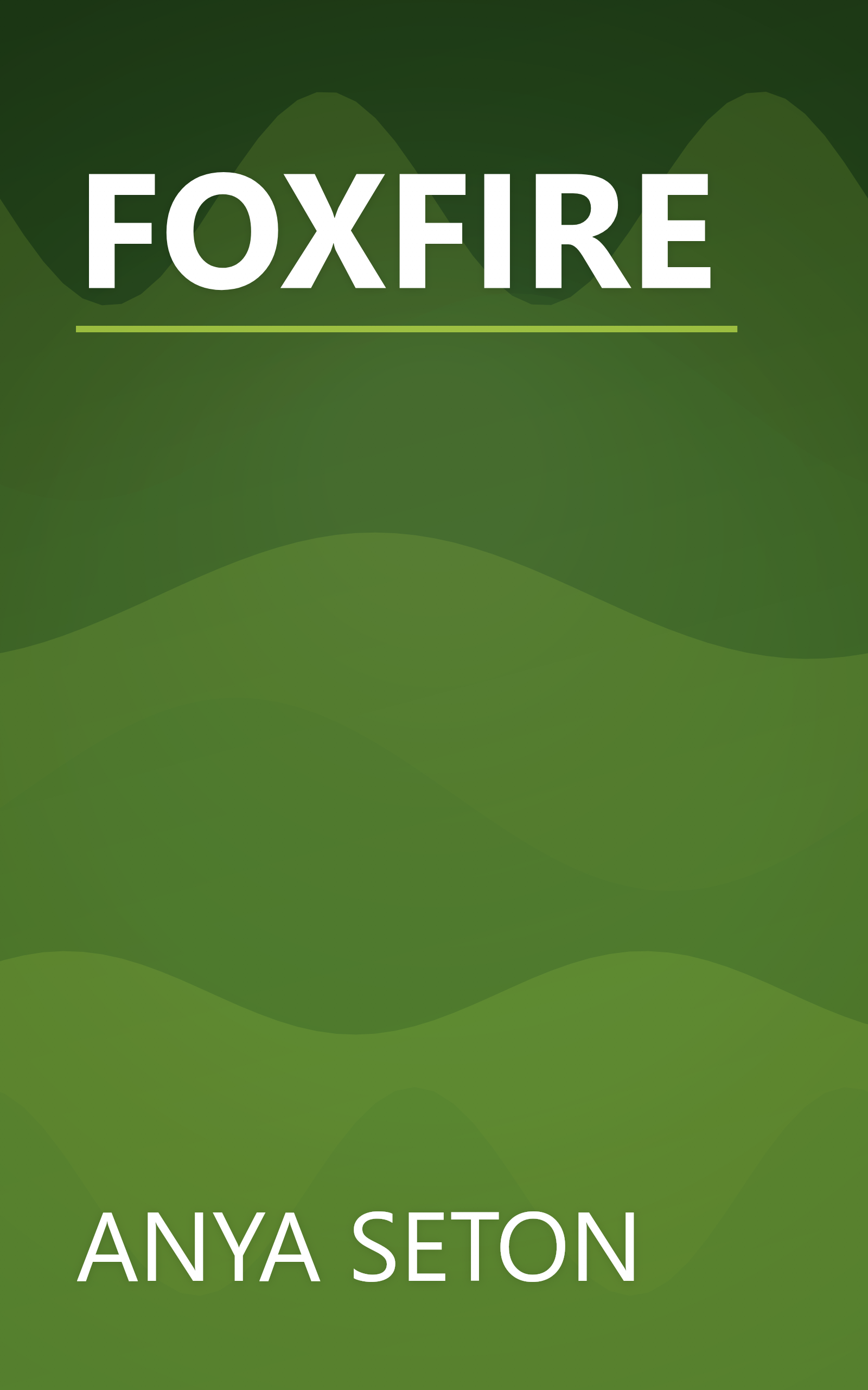 FOXFIRE book cover