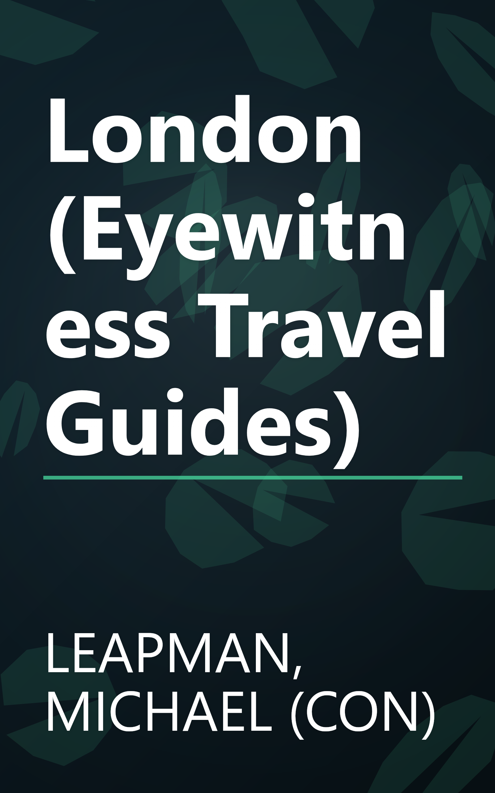 London (Eyewitness Travel Guides) book cover