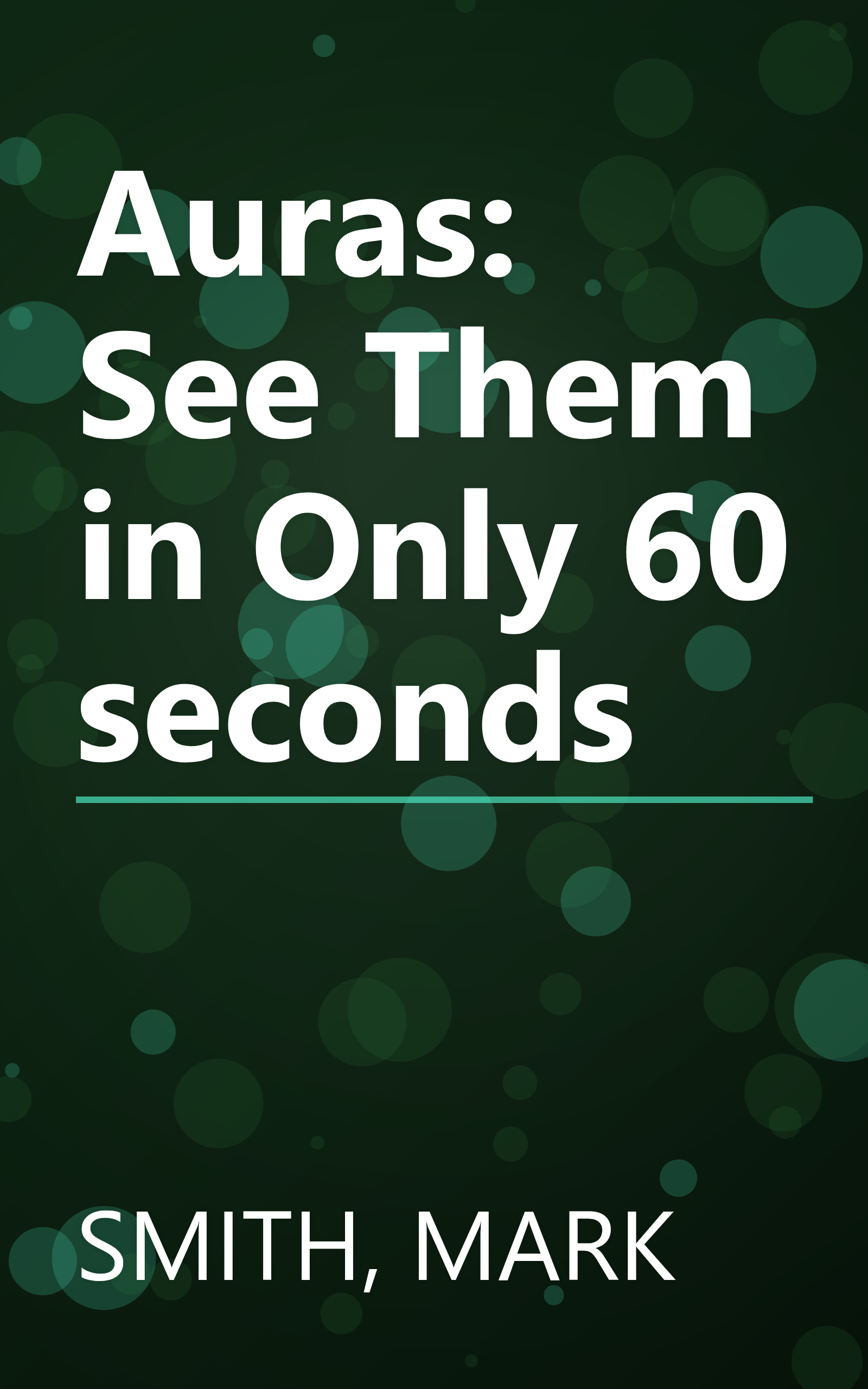 Auras: See Them in Only 60 seconds book cover
