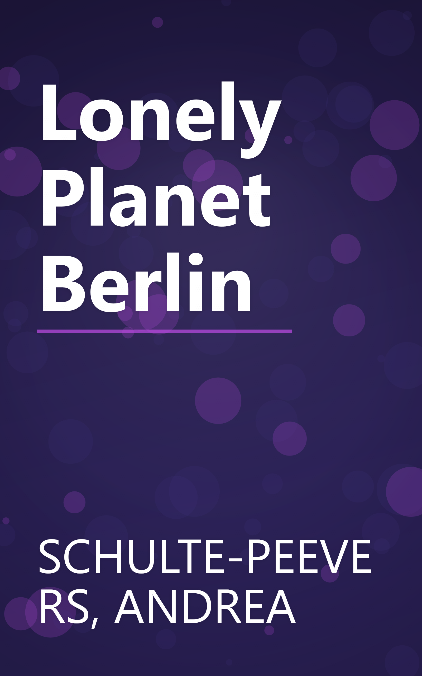 Lonely Planet Berlin book cover