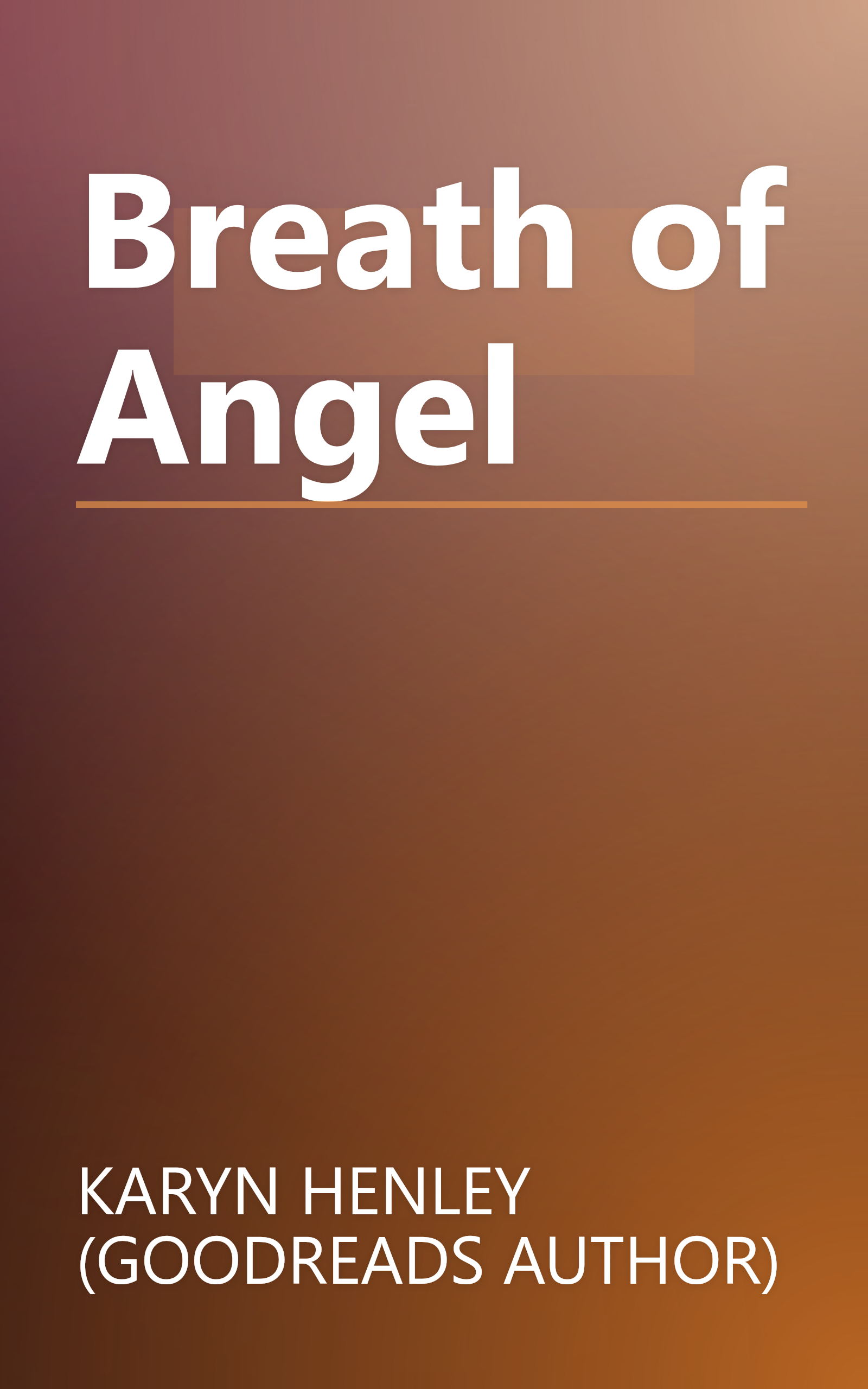 Breath of Angel book cover