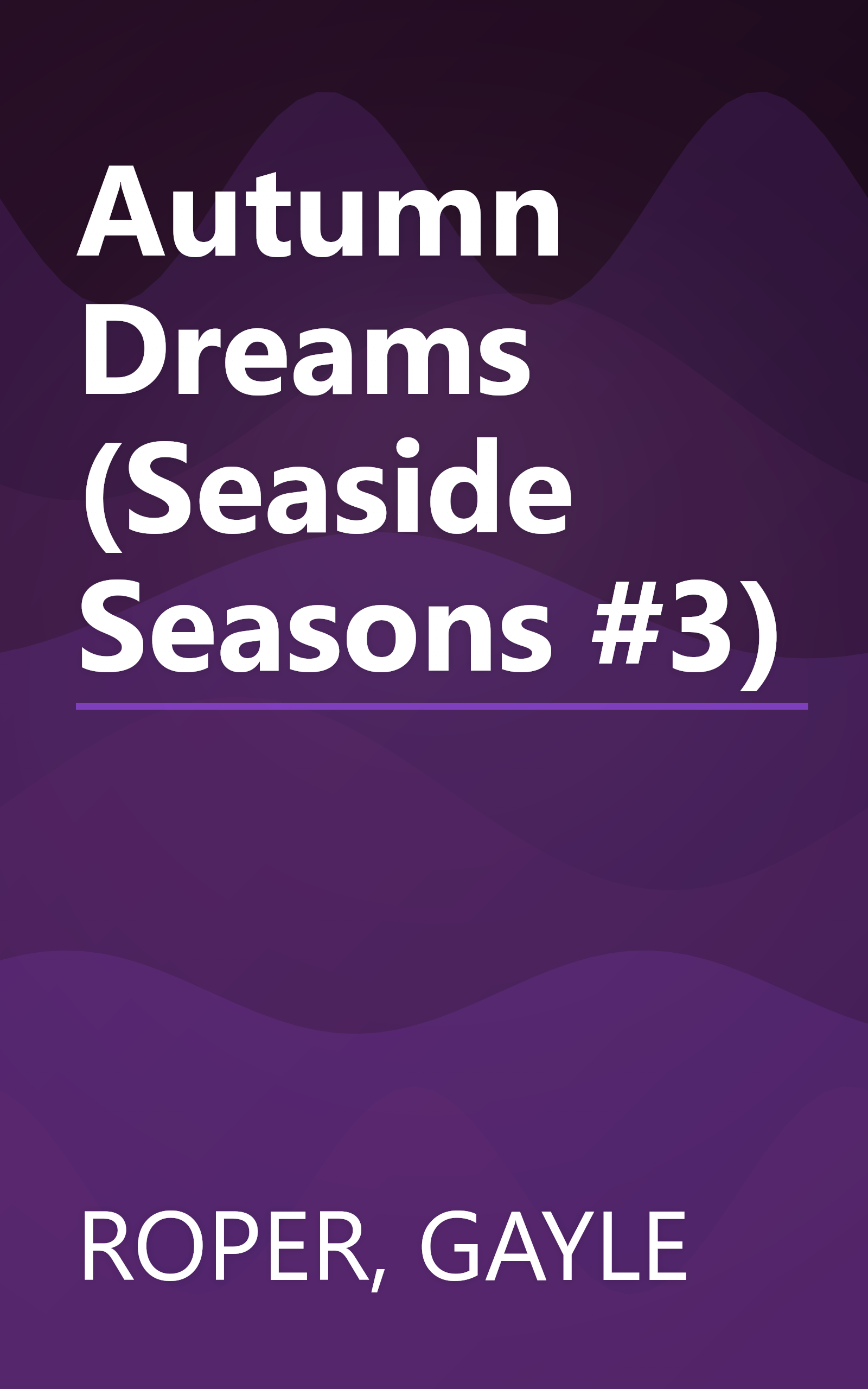 Autumn Dreams (Seaside Seasons #3) book cover