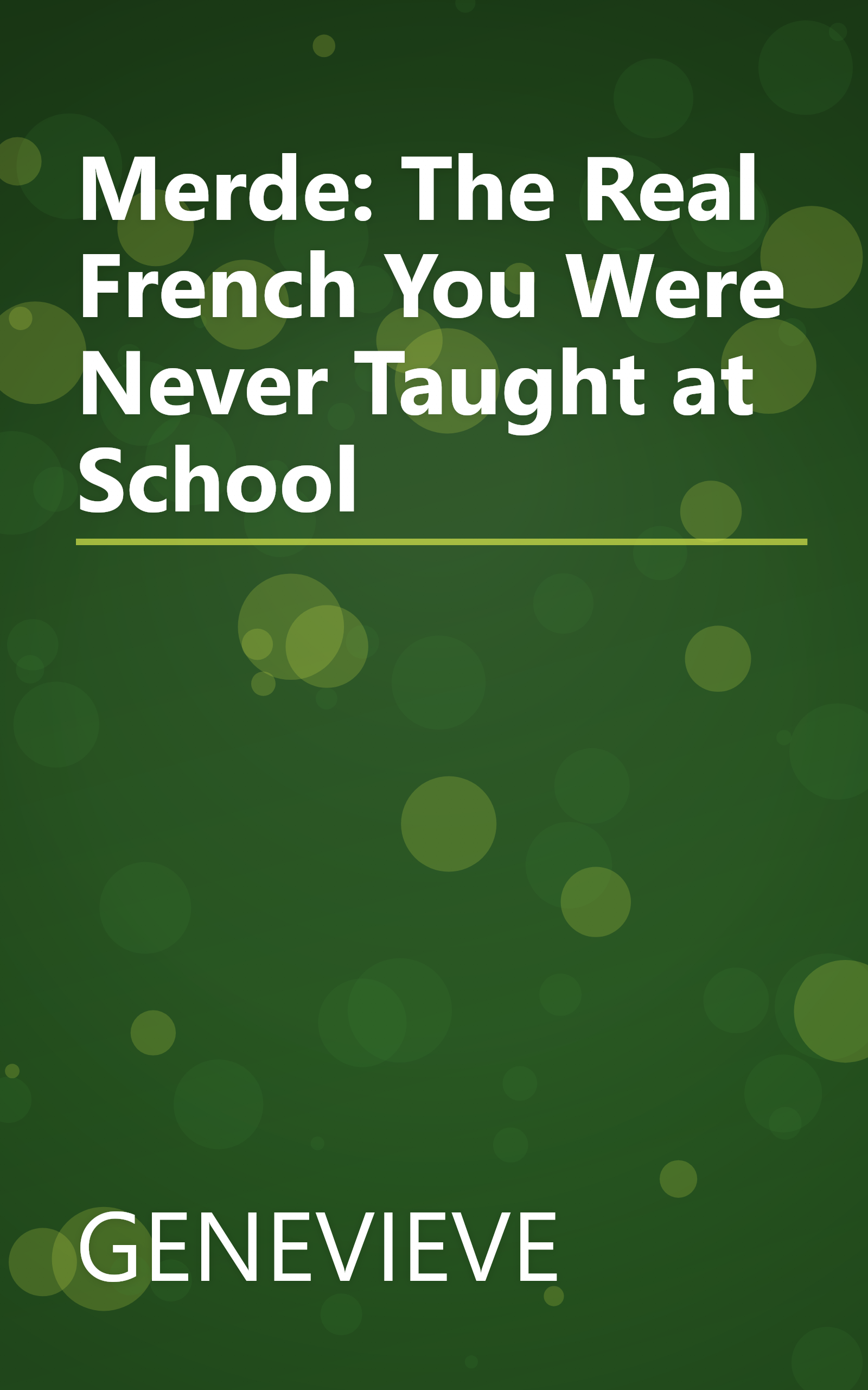 Merde: The Real French You Were Never Taught at School book cover