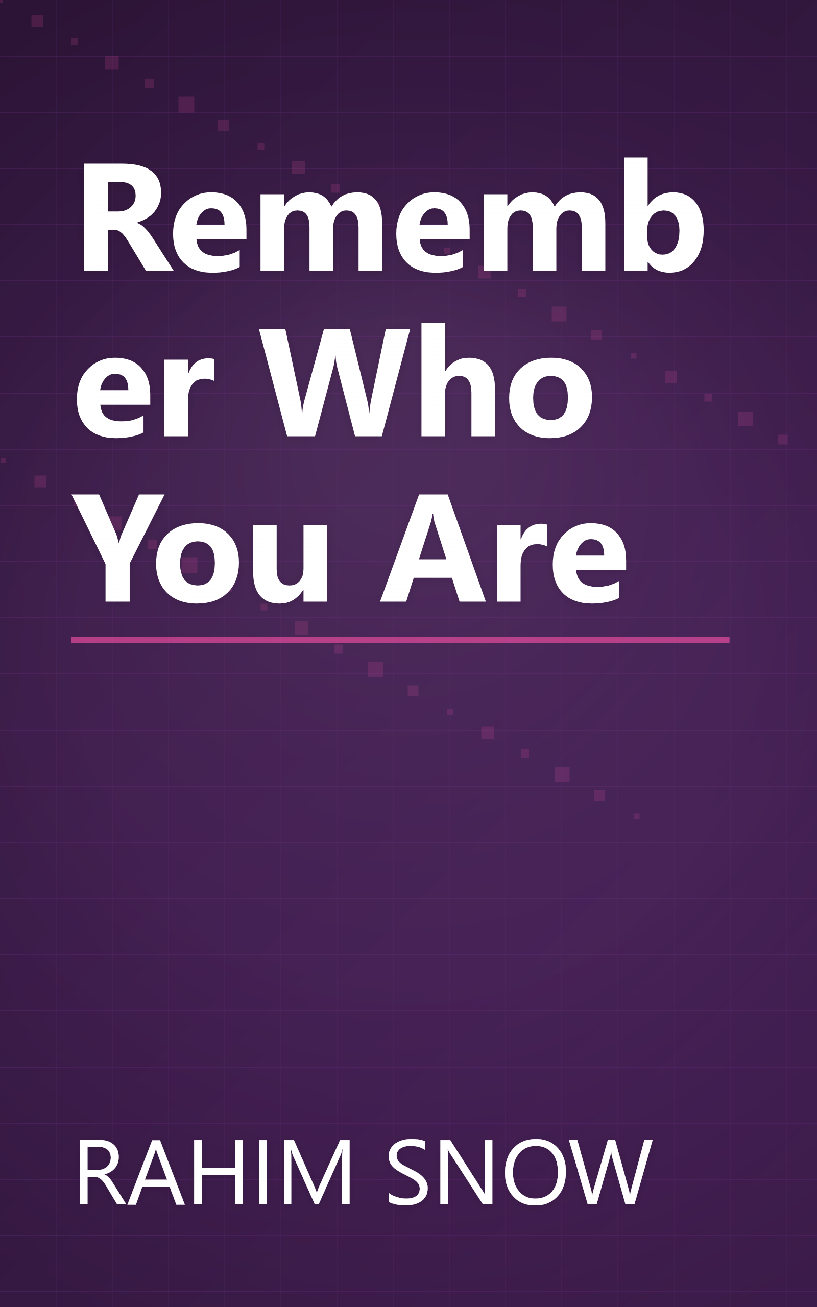 Remember Who You Are book cover