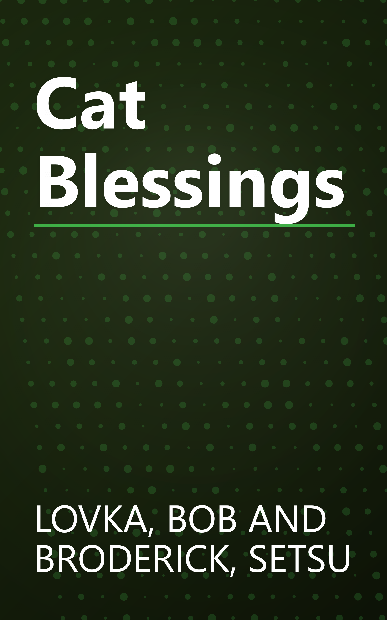 Cat Blessings book cover