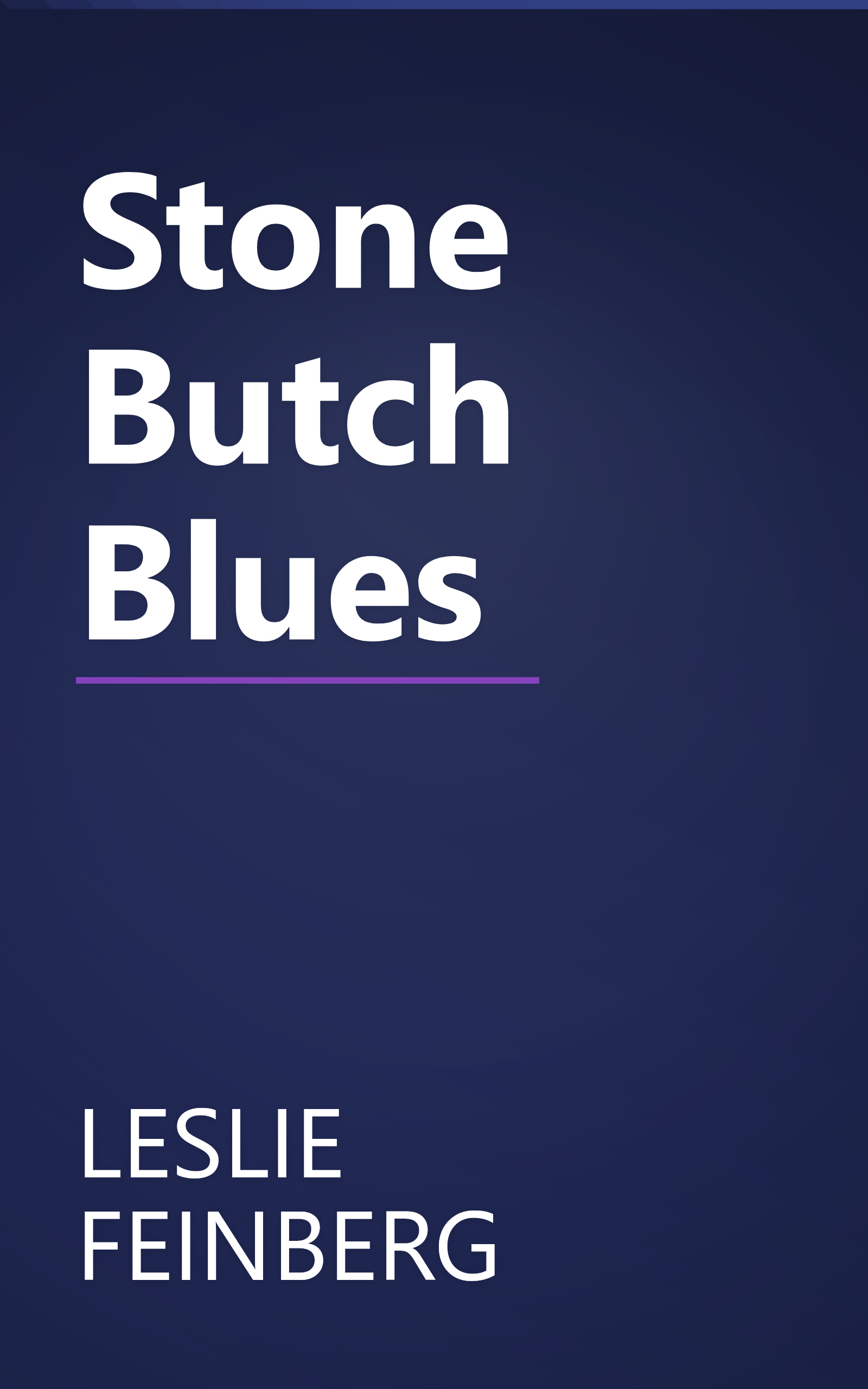 Stone Butch Blues book cover