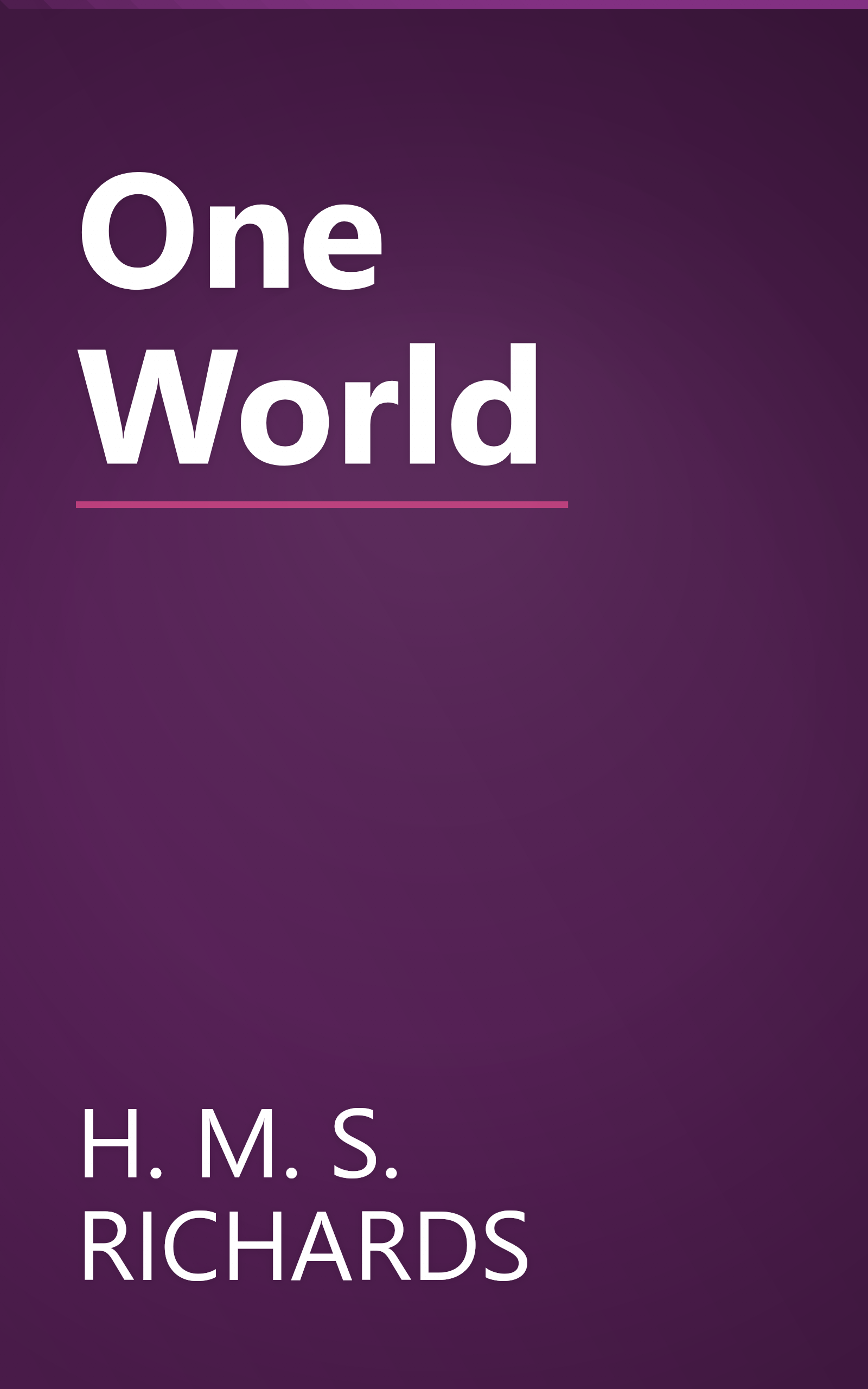 One World book cover
