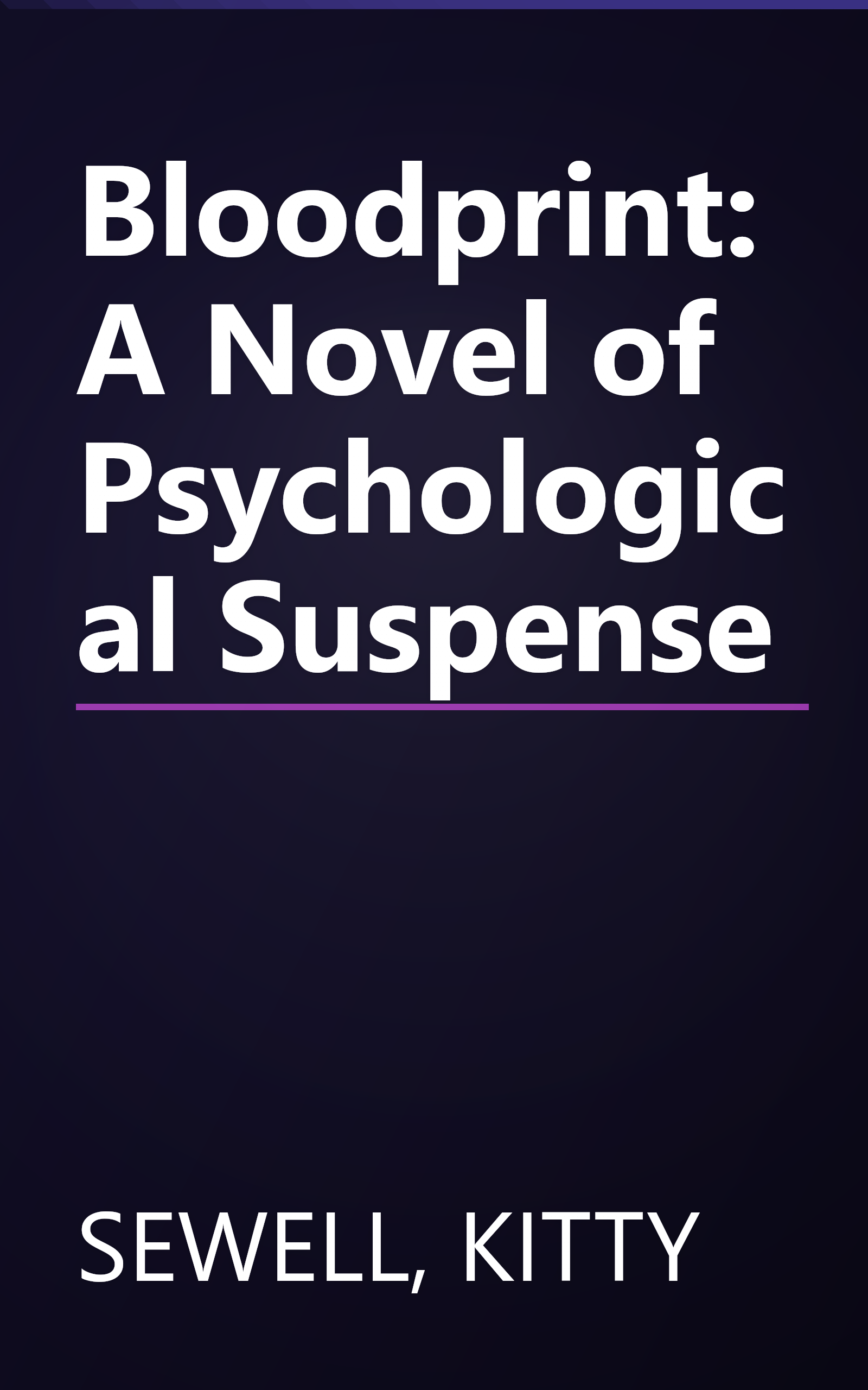 Bloodprint: A Novel of Psychological Suspense book cover