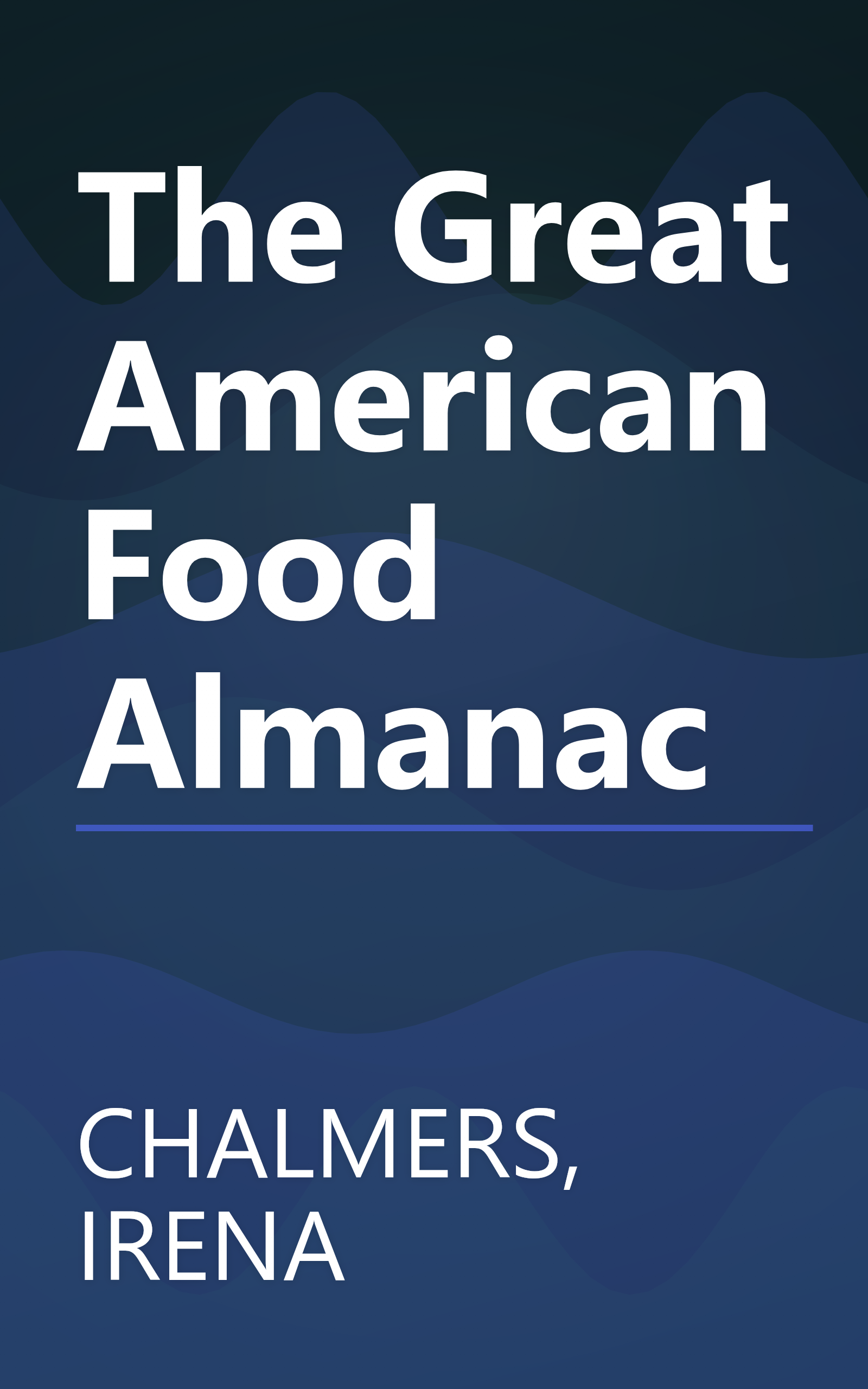 The Great American Food Almanac book cover