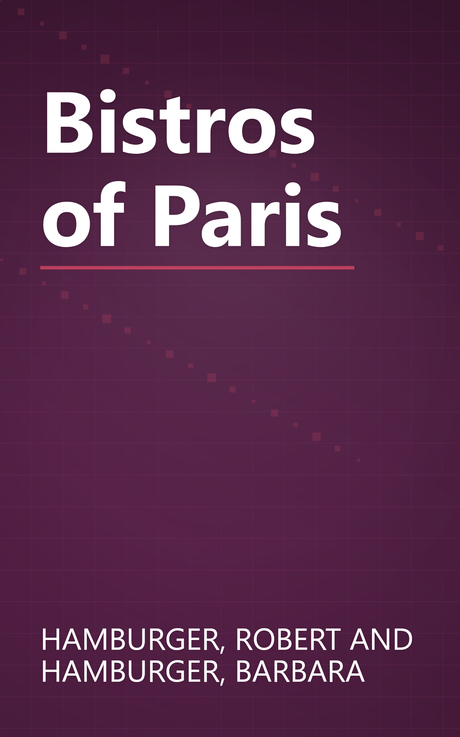 Bistros of Paris book cover