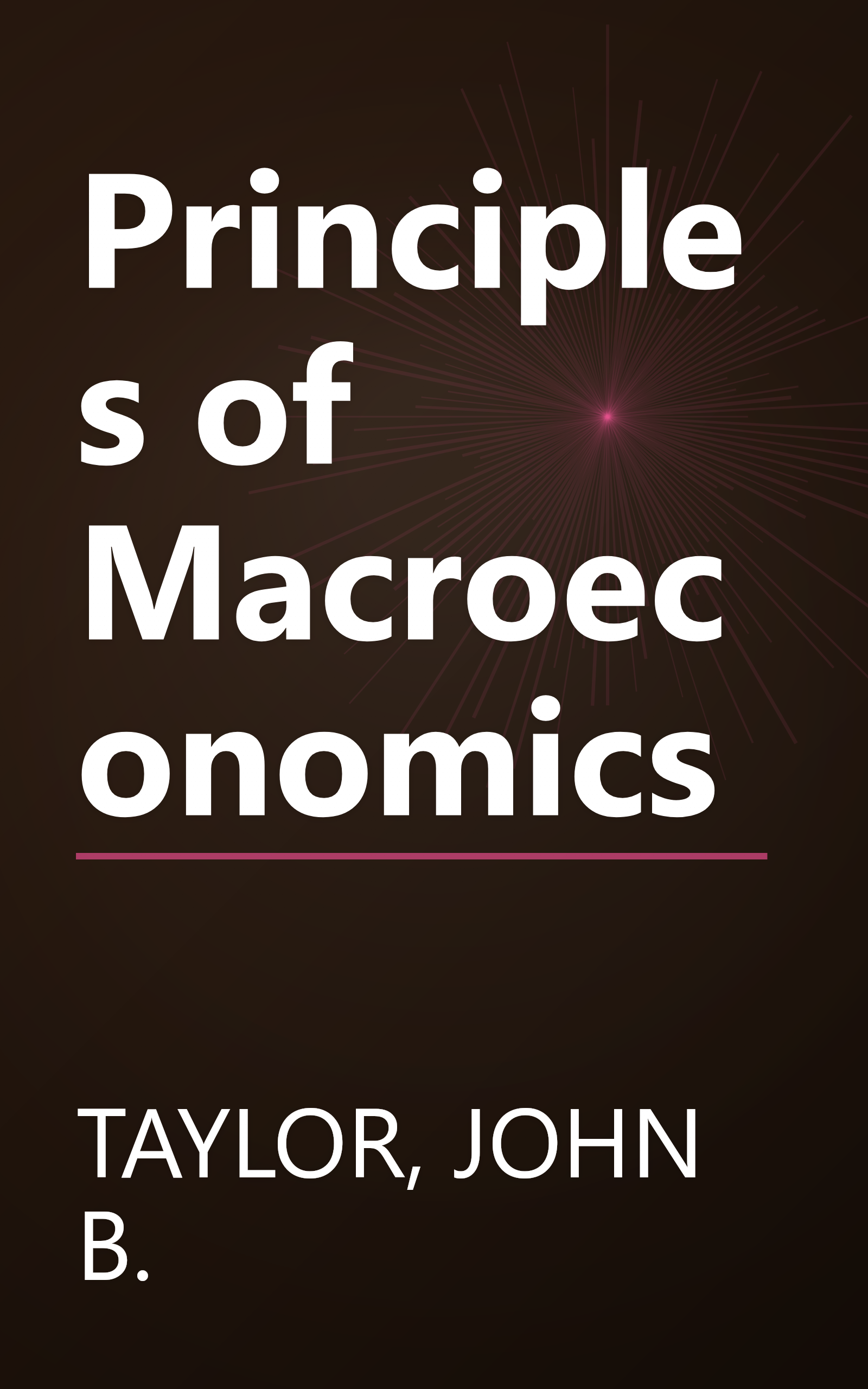 Principles of Macroeconomics book cover