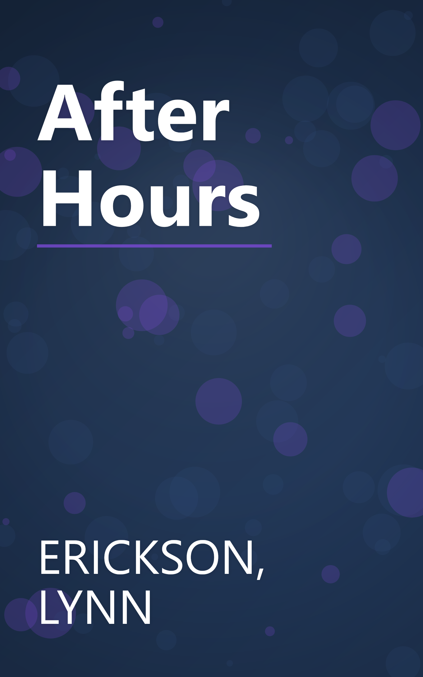 After Hours book cover