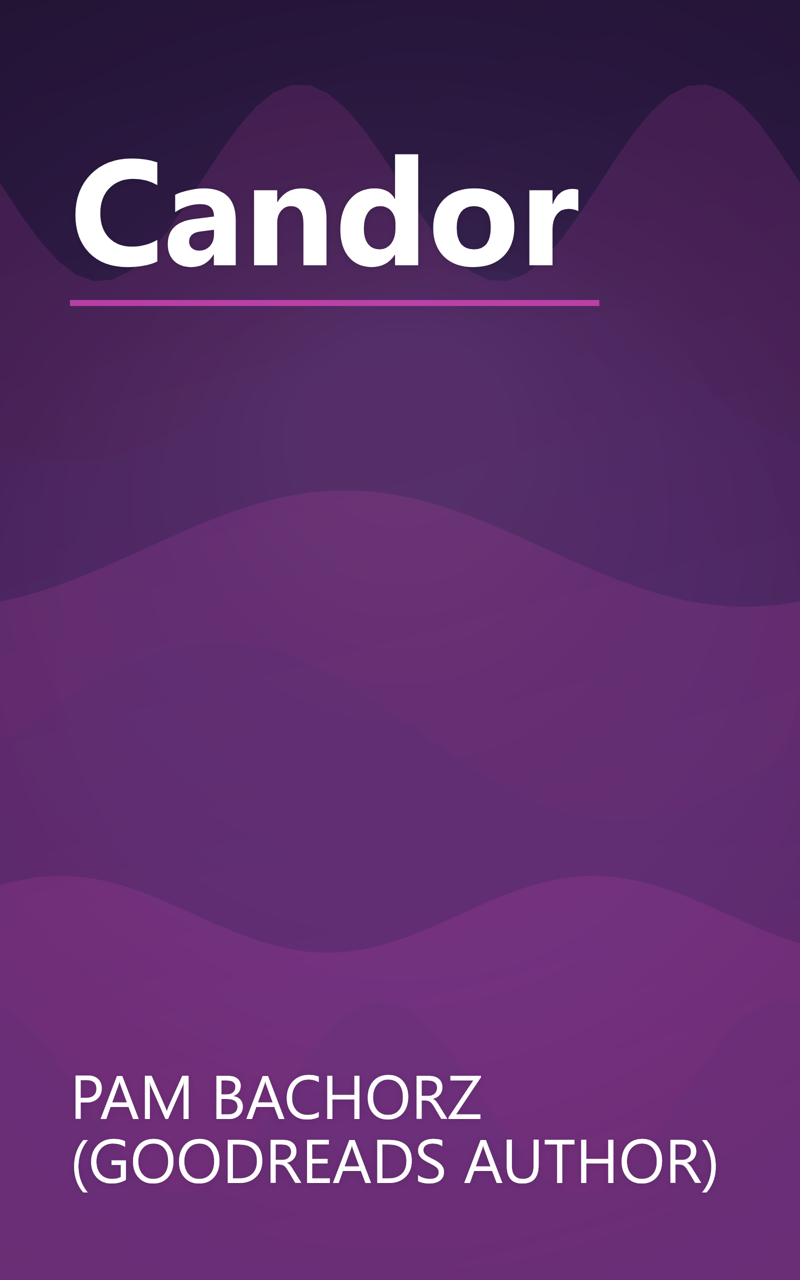 Candor book cover
