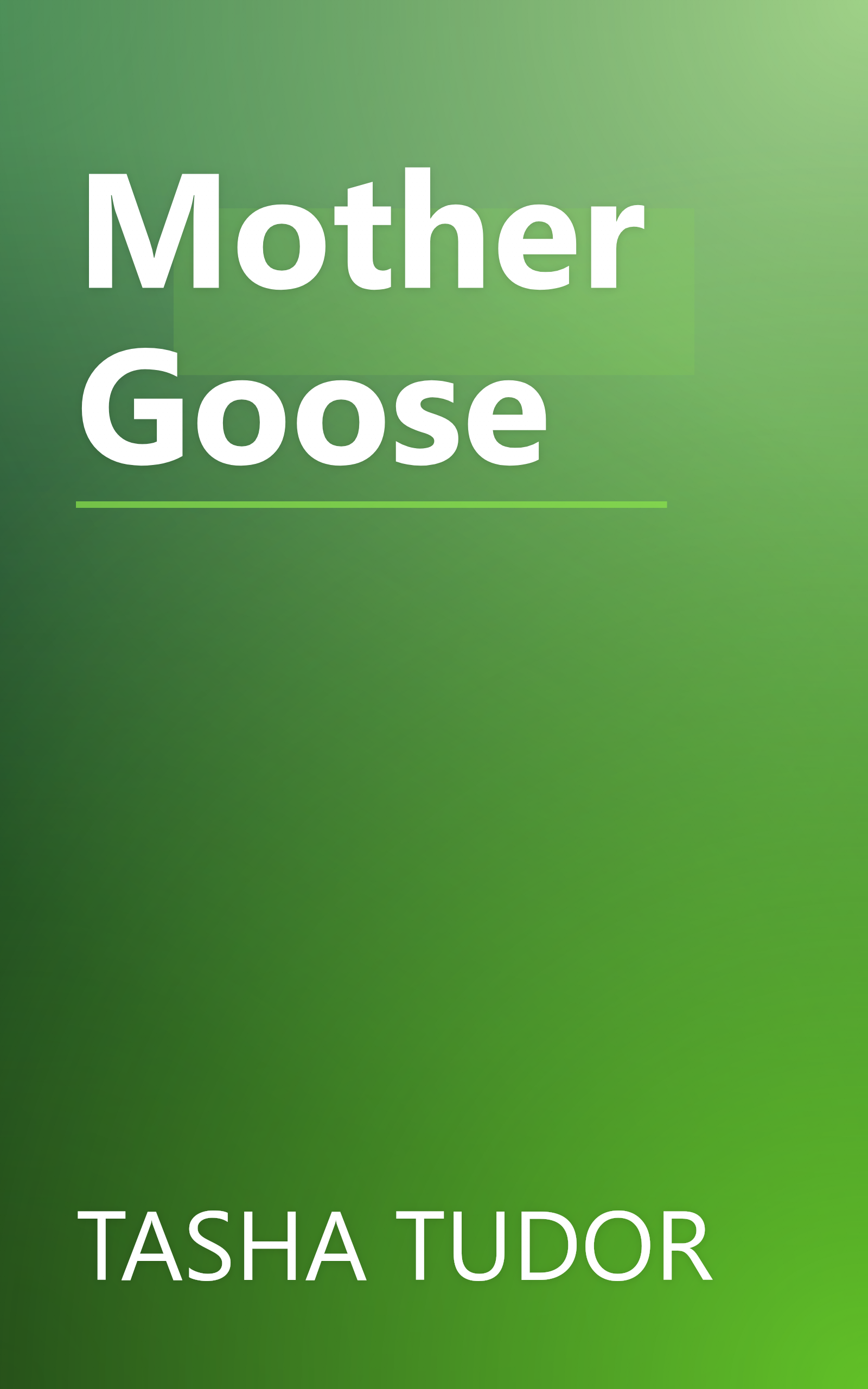 Mother Goose book cover