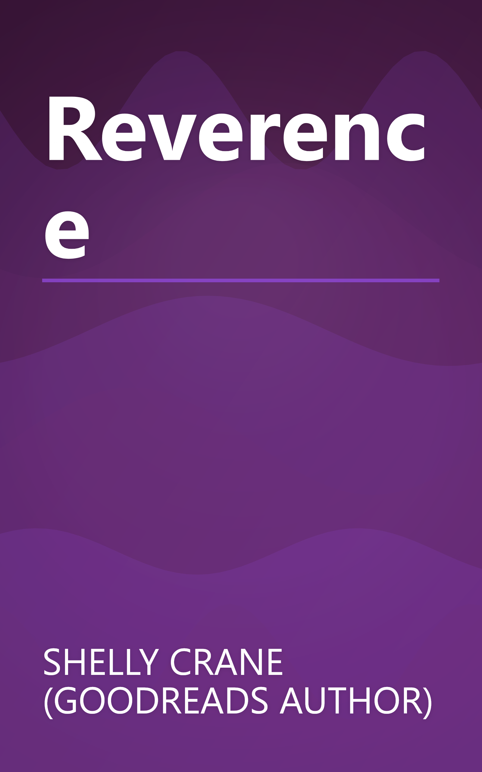 Reverence book cover